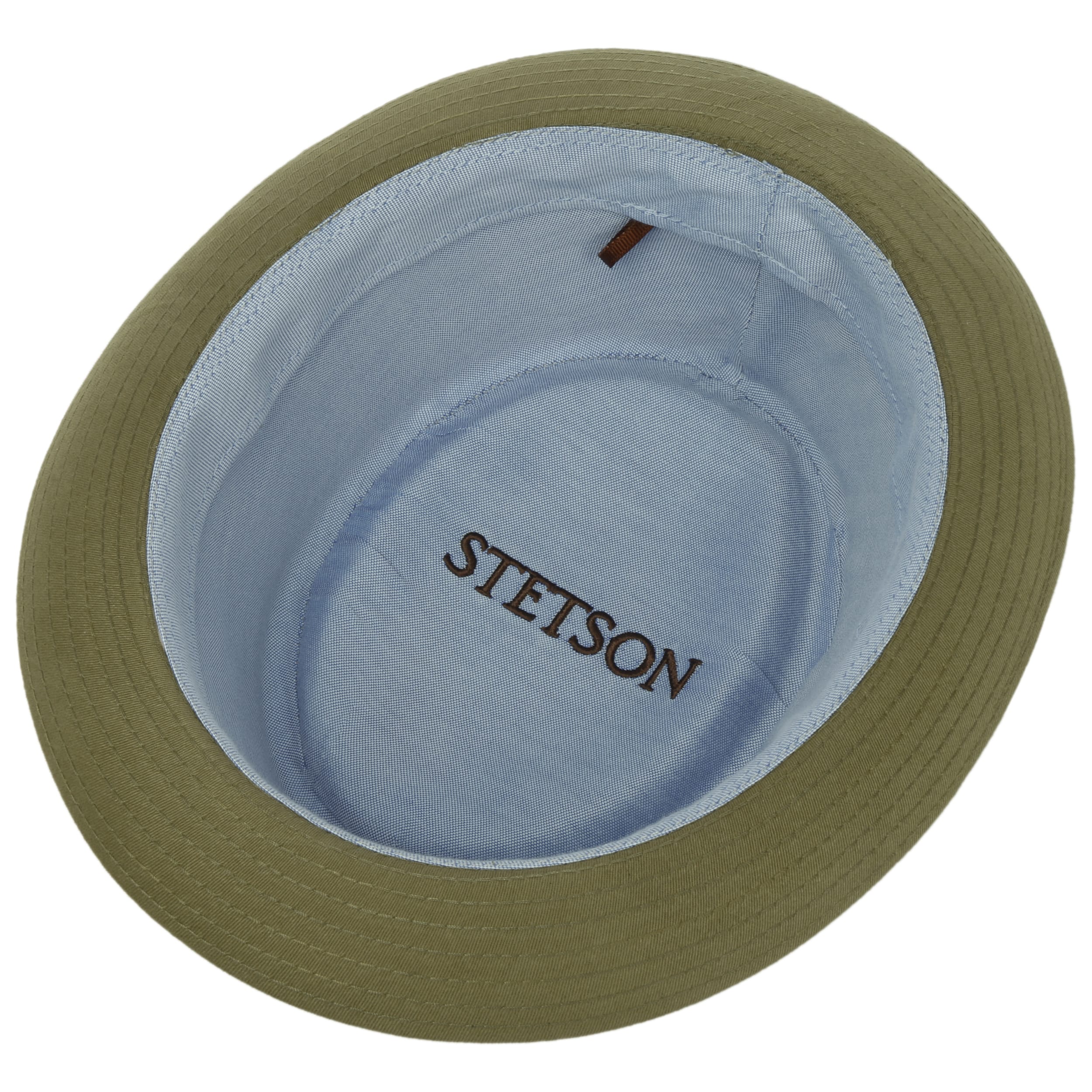 Cotton Pork Pie Cloth Hat by Stetson - 99,00