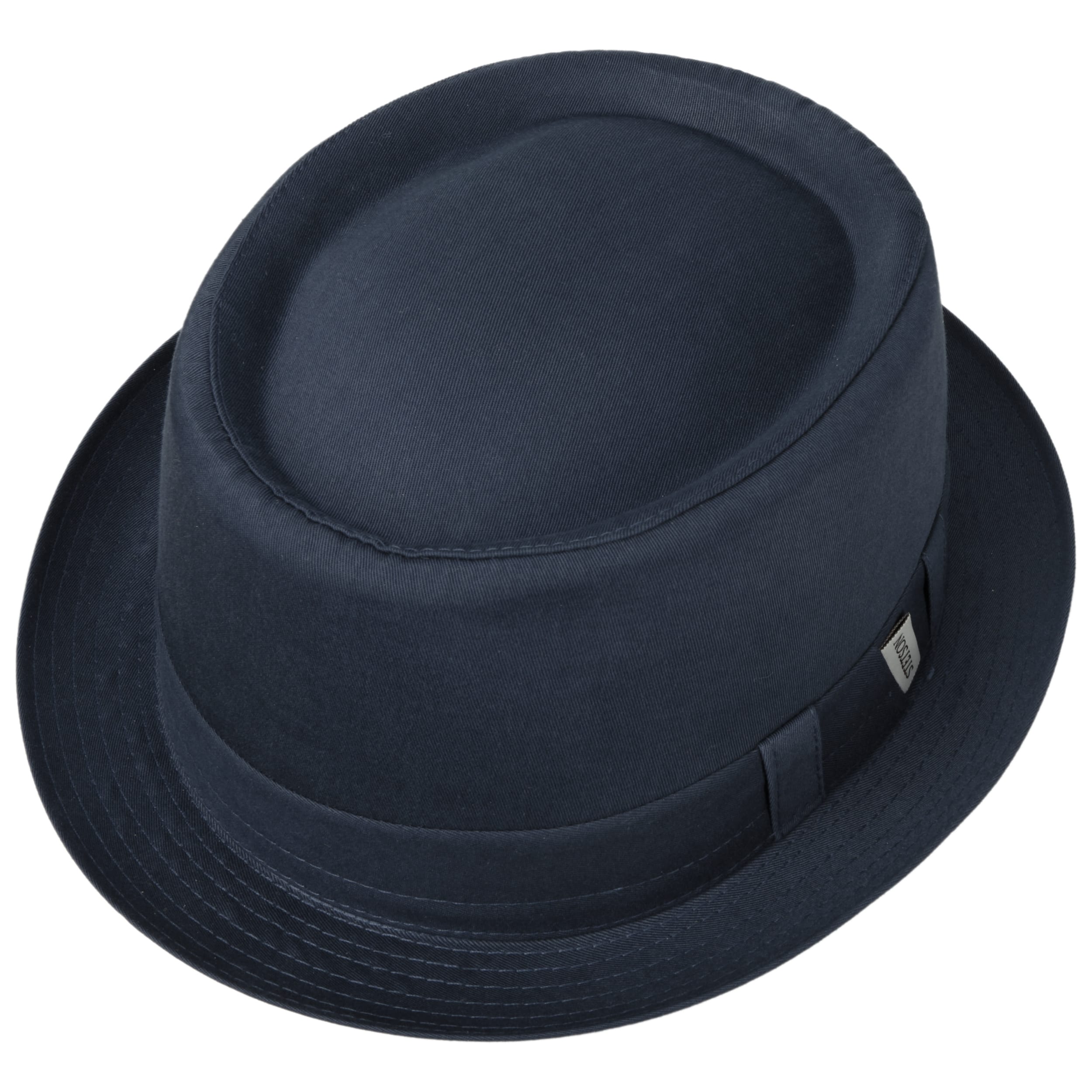 Cotton Pork Pie Cloth Hat by Stetson - 99,00