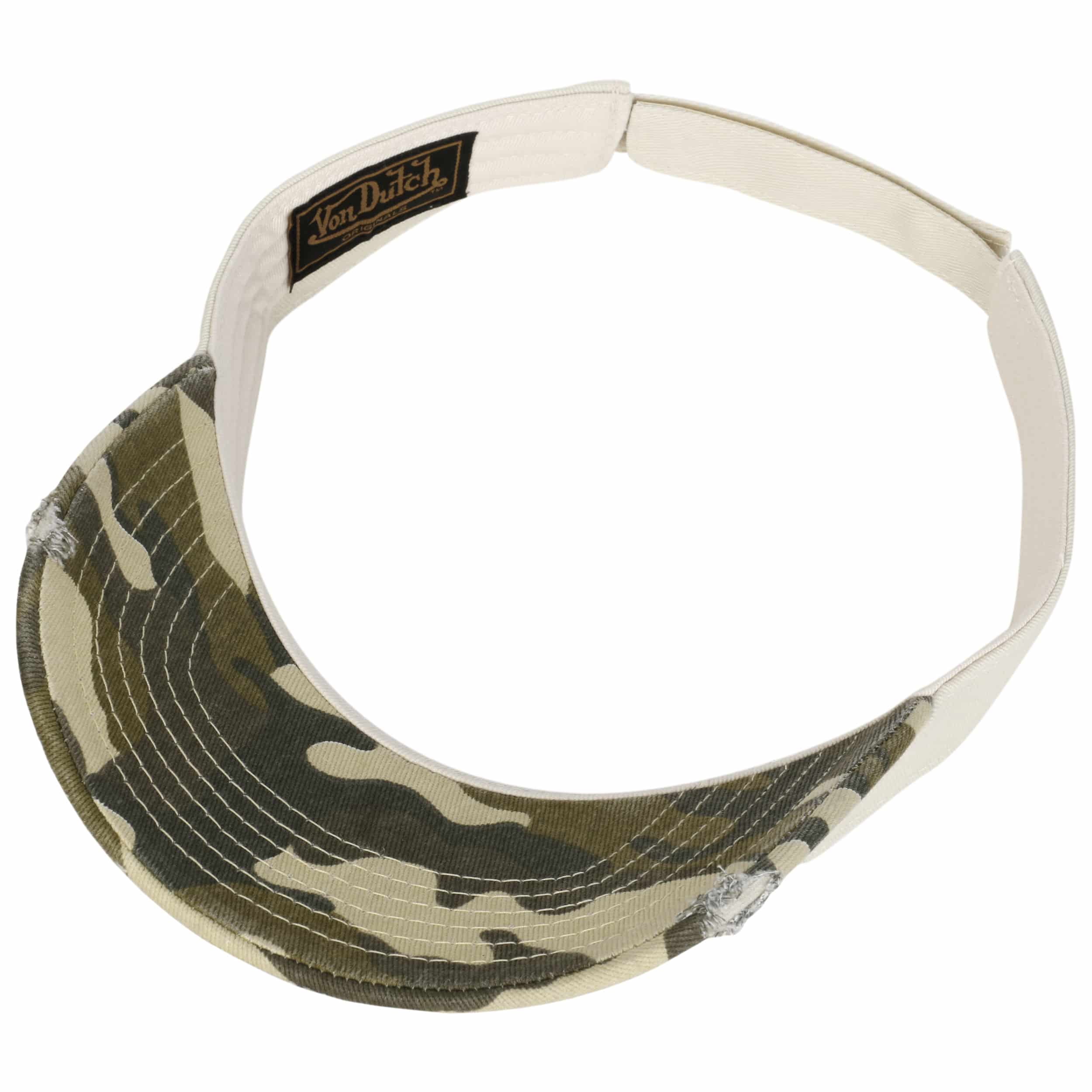 Cotton Twill Visor by Von Dutch --> Shop Hats, Beanies & Caps online ...