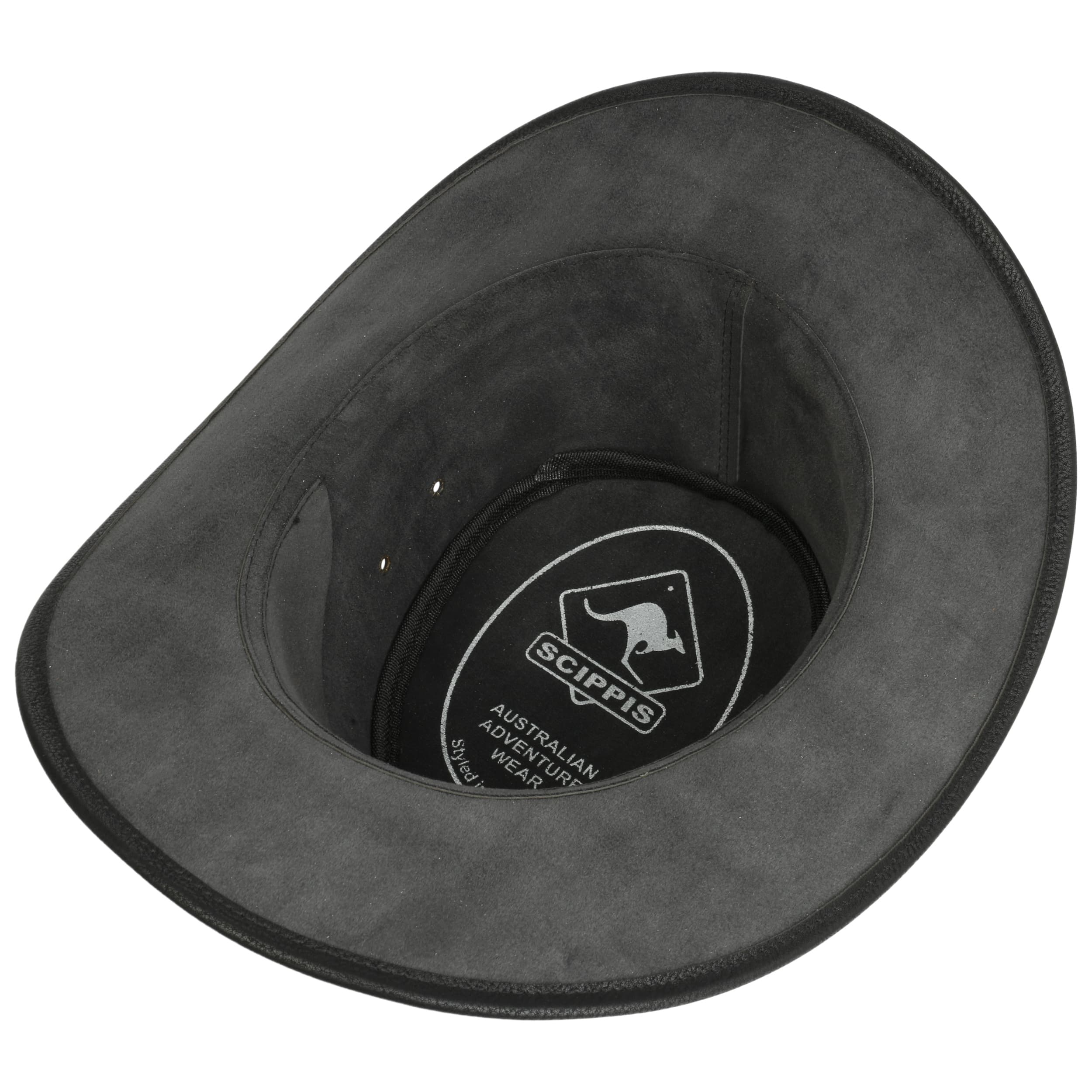 Couta Faux Leather Western Hat by Scippis - 42,95