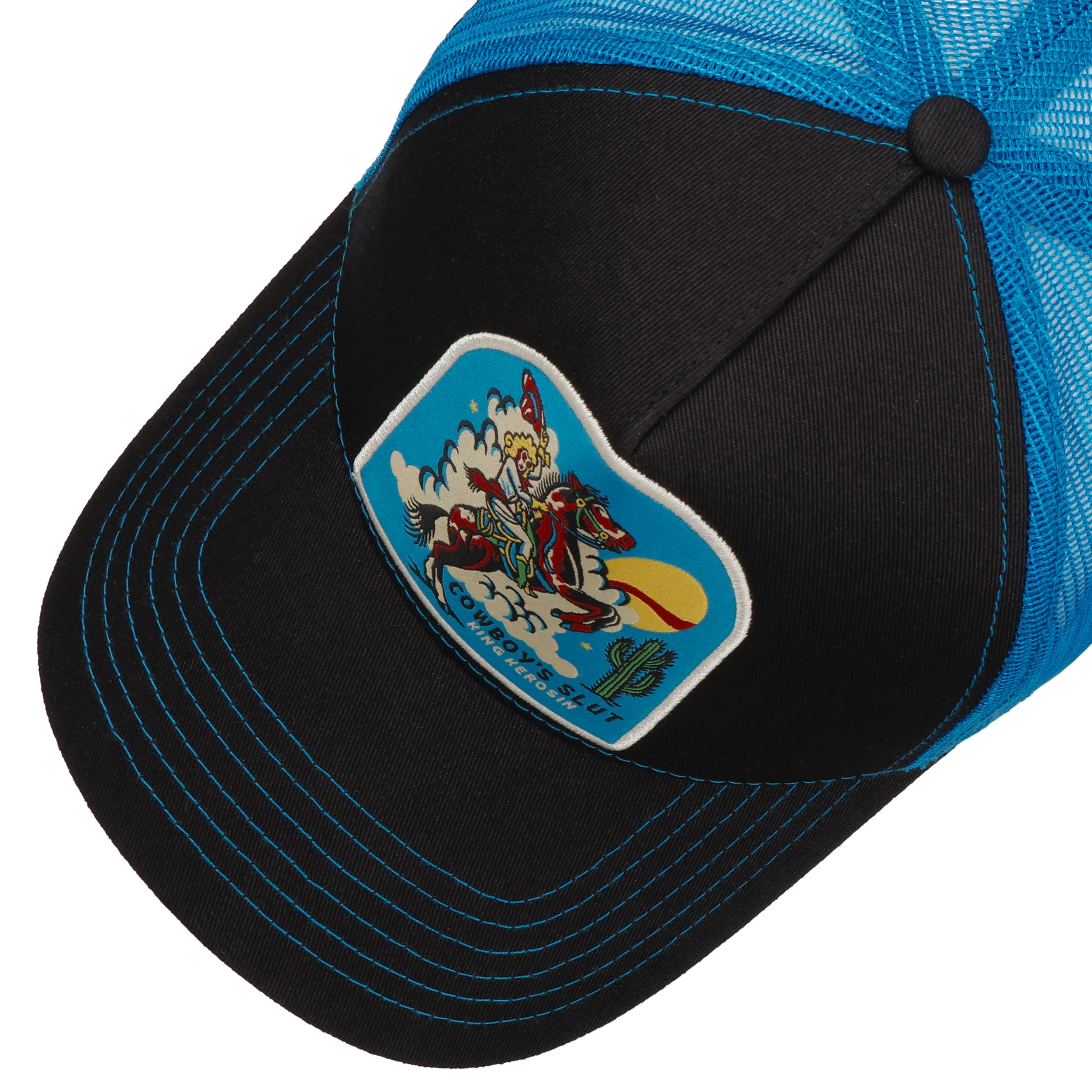 Cowboy Trucker Cap by King Kerosin --> Shop Hats, Beanies & Caps online ...
