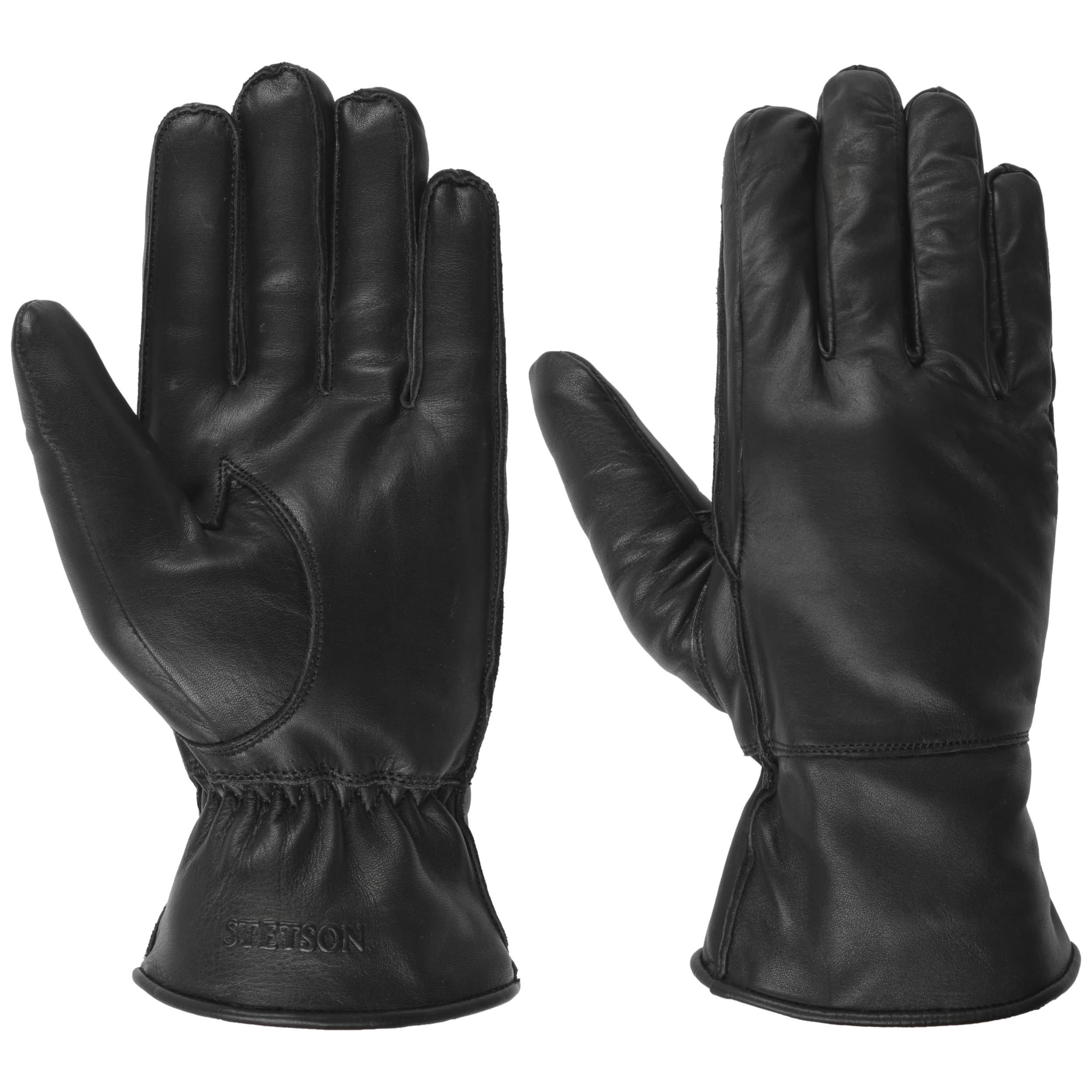 Cowskin Leather Gloves by Stetson - 99,00