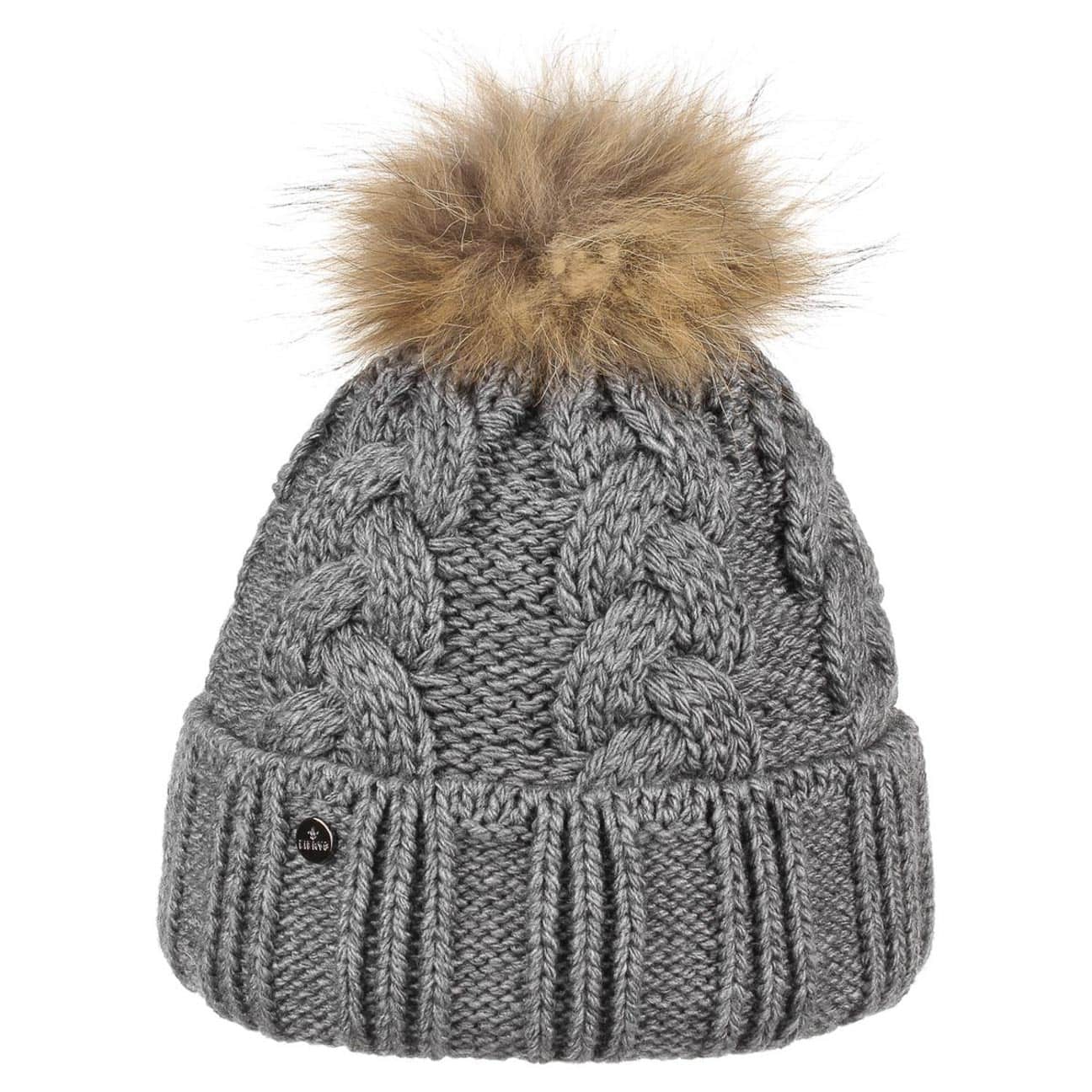 Coyote Cable Knit Pom Pom Hat by Lierys - 44,95