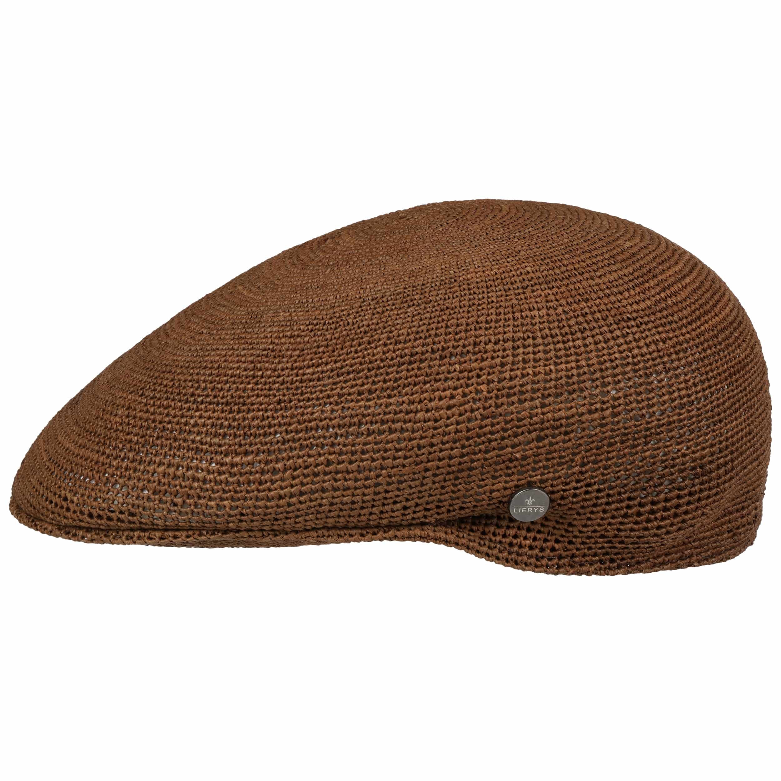 Crochet Raffia Flat Cap by Lierys --> Shop Hats, Beanies & Caps online ...
