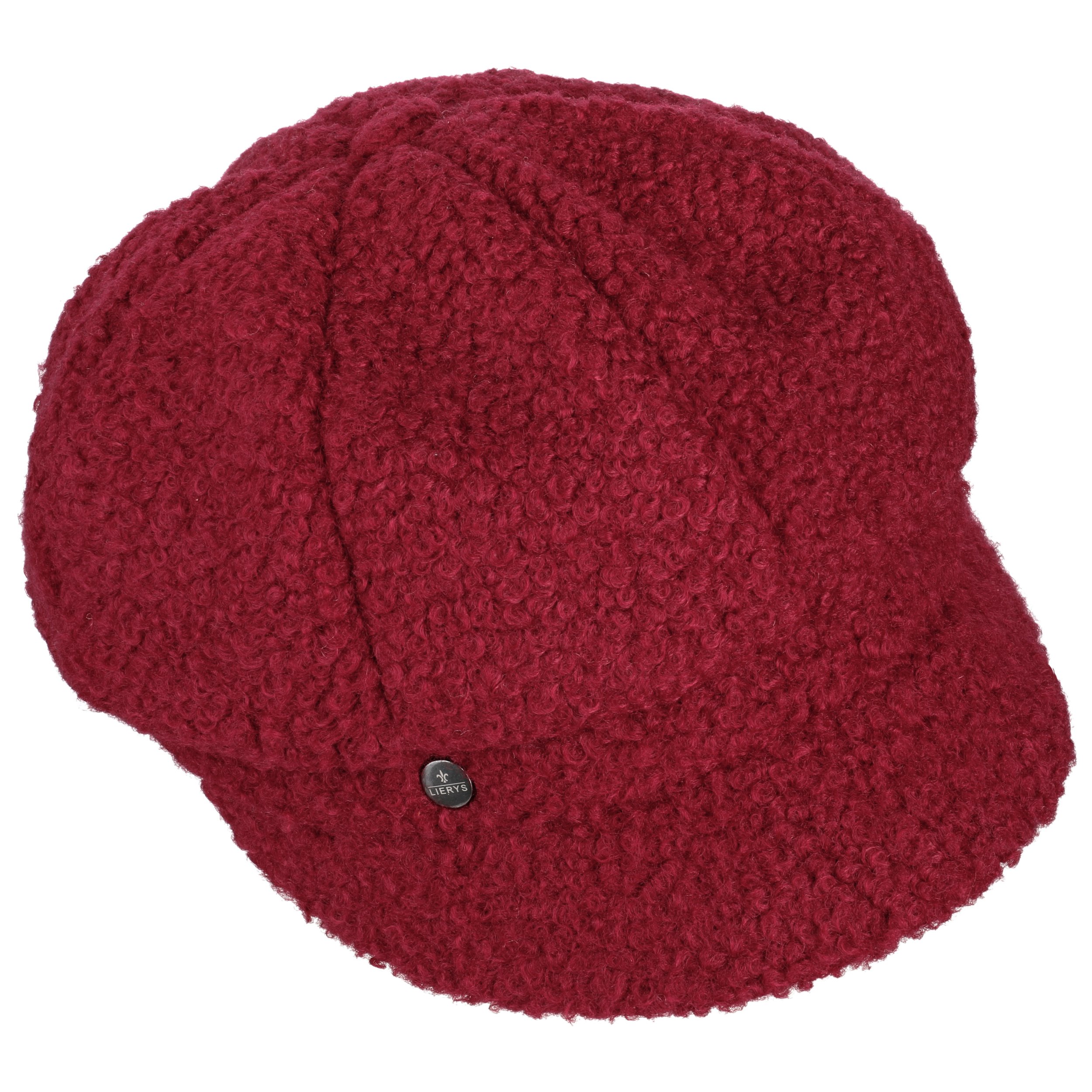 Curly Fleece Newsboy Cap by Lierys --> Shop Hats, Beanies & Caps online ...