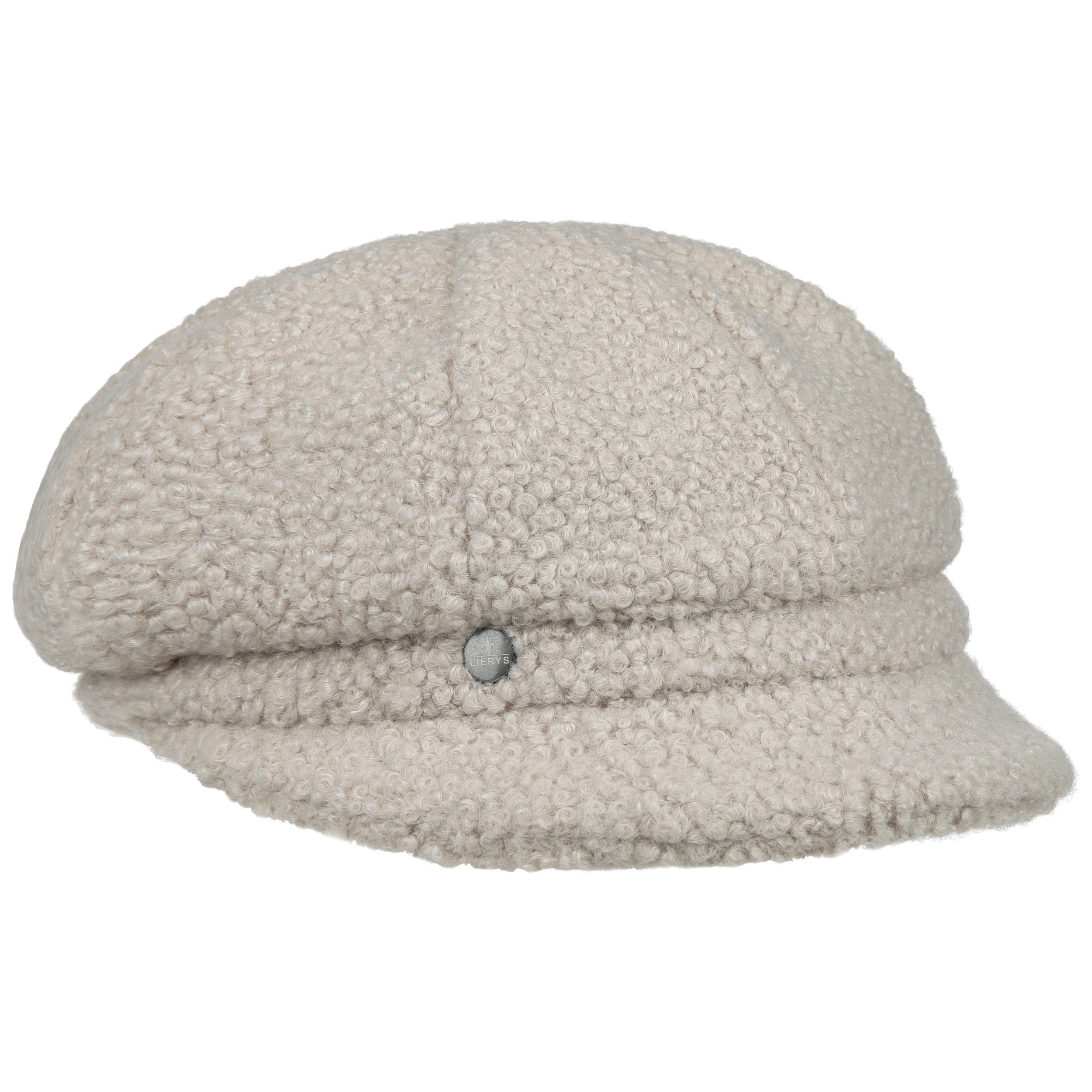 Curly Fleece Newsboy Cap by Lierys --> Shop Hats, Beanies & Caps online ...
