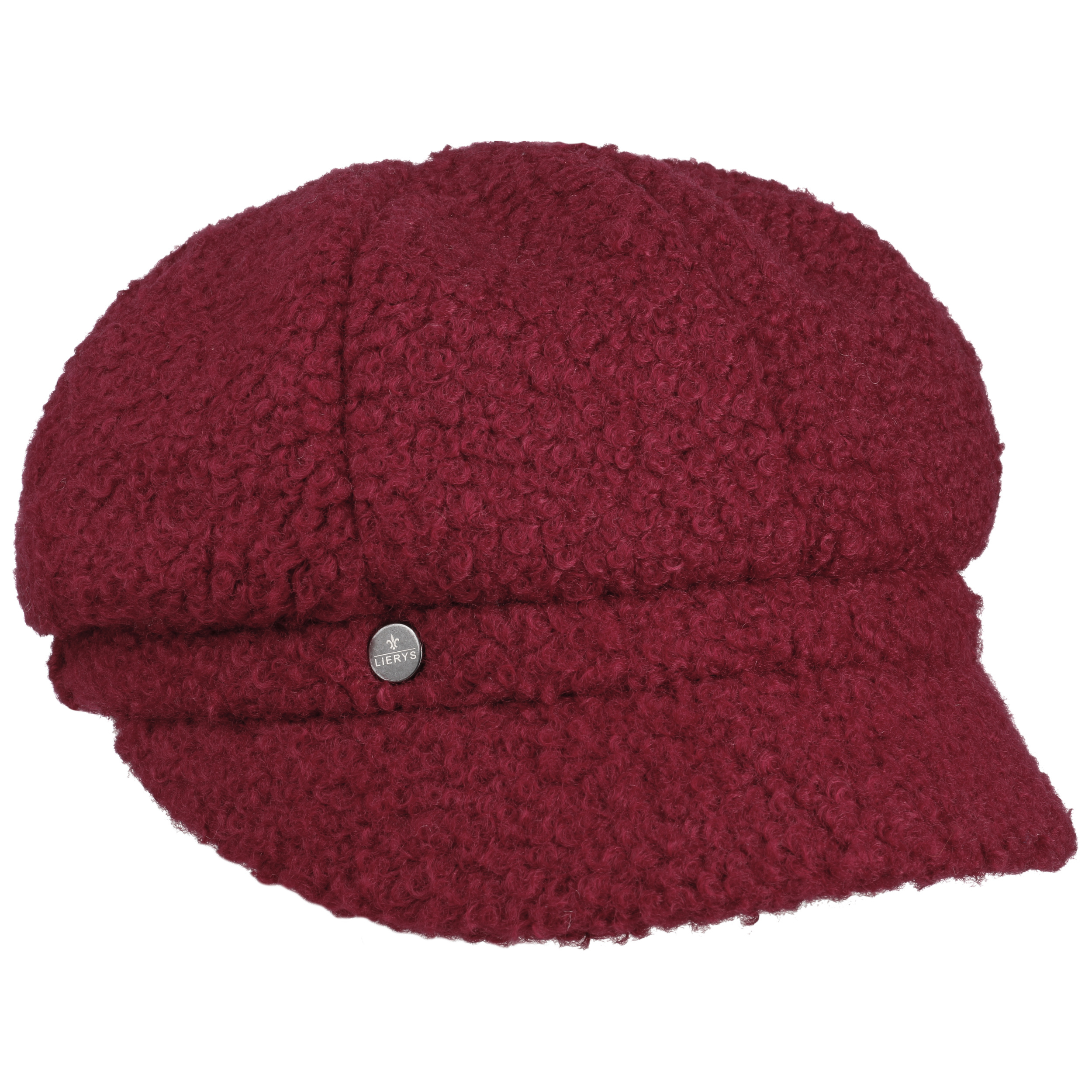 Curly Fleece Newsboy Cap by Lierys - 33,95