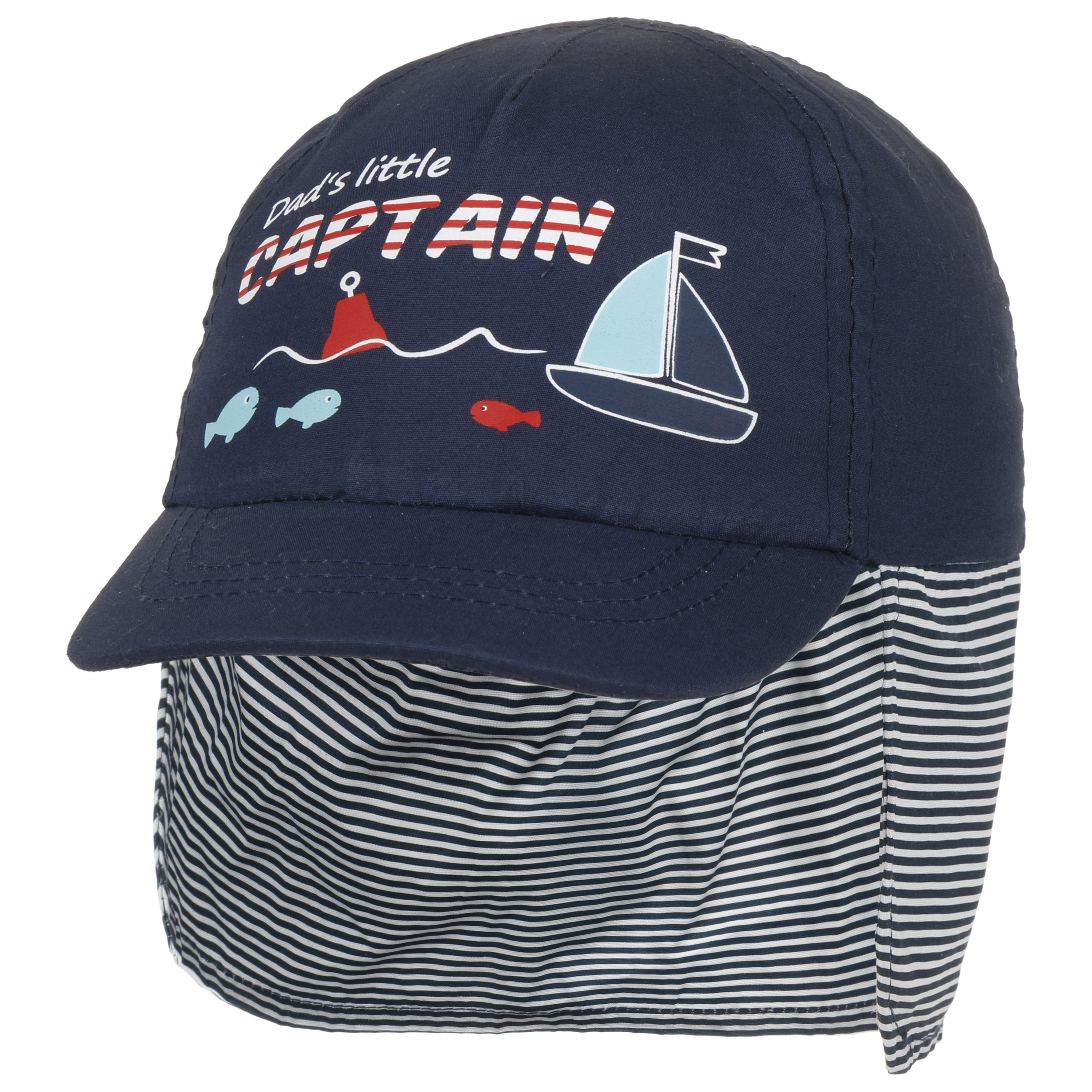 Dad´s Little Captain Kids Cap with Neck Protection - 17,95
