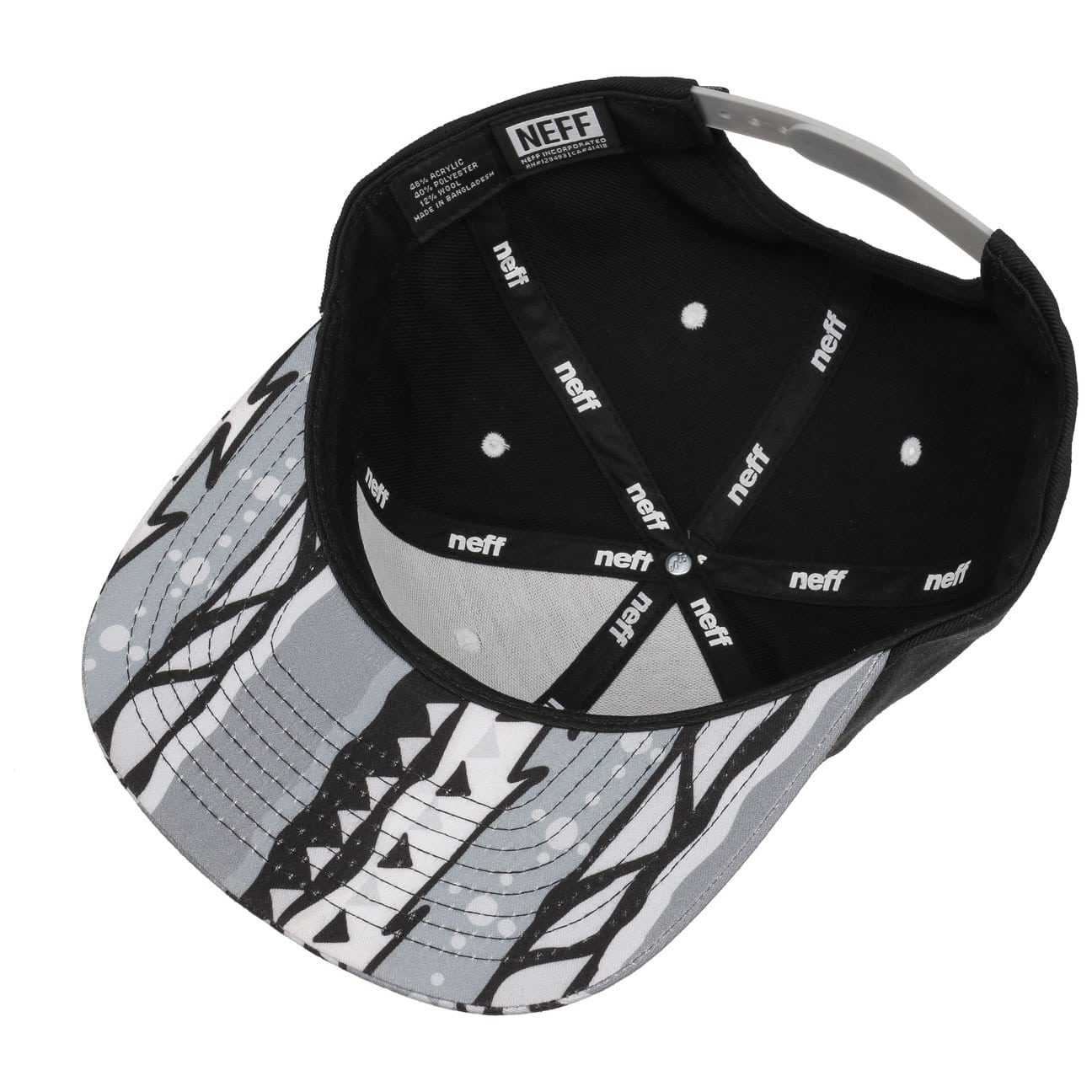 Daily Pattern Mix Snapback Cap by neff - 21,95
