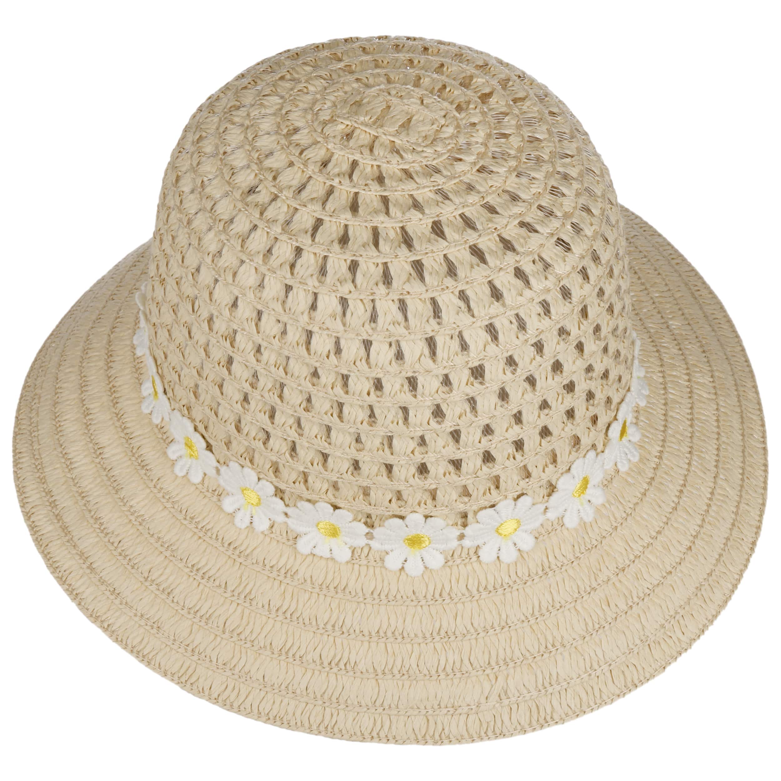 Daisies Kids Straw Hat by maximo --> Shop Hats, Beanies & Caps online ...
