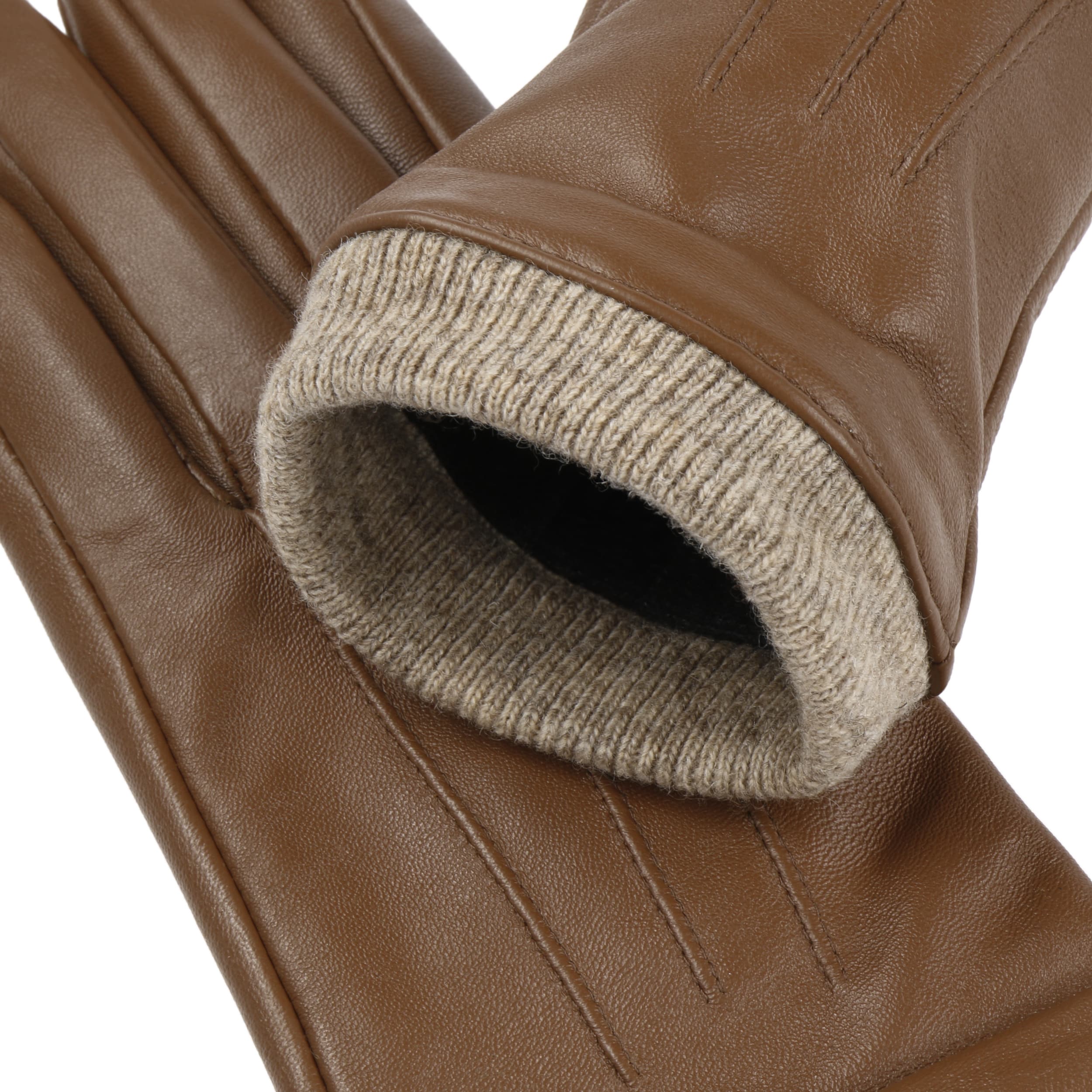 Daisy Touchscreen Leather Gloves by Pearlwood - 61,95