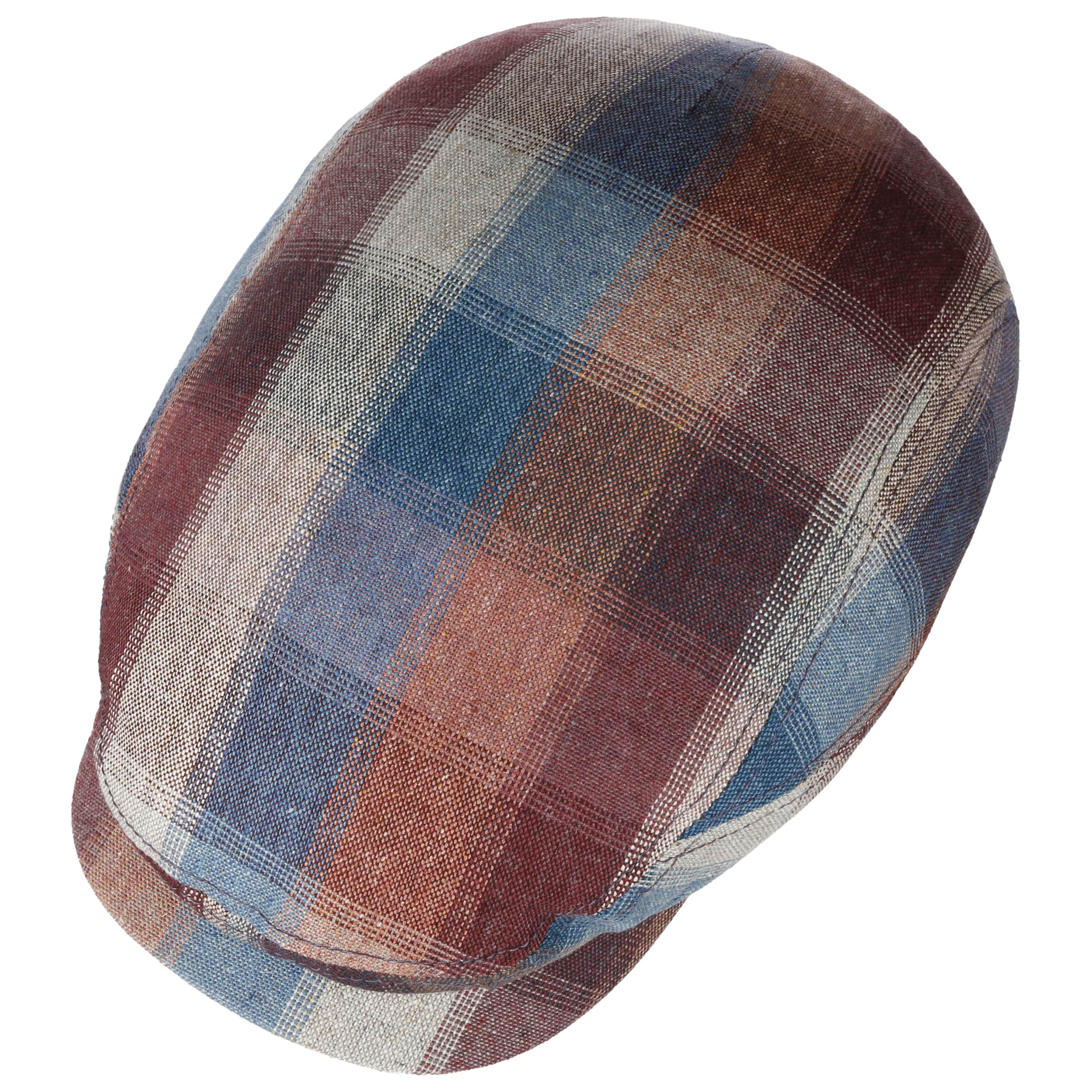 Danville Silk Check Flat Cap by Lierys --> Shop Hats, Beanies & Caps ...