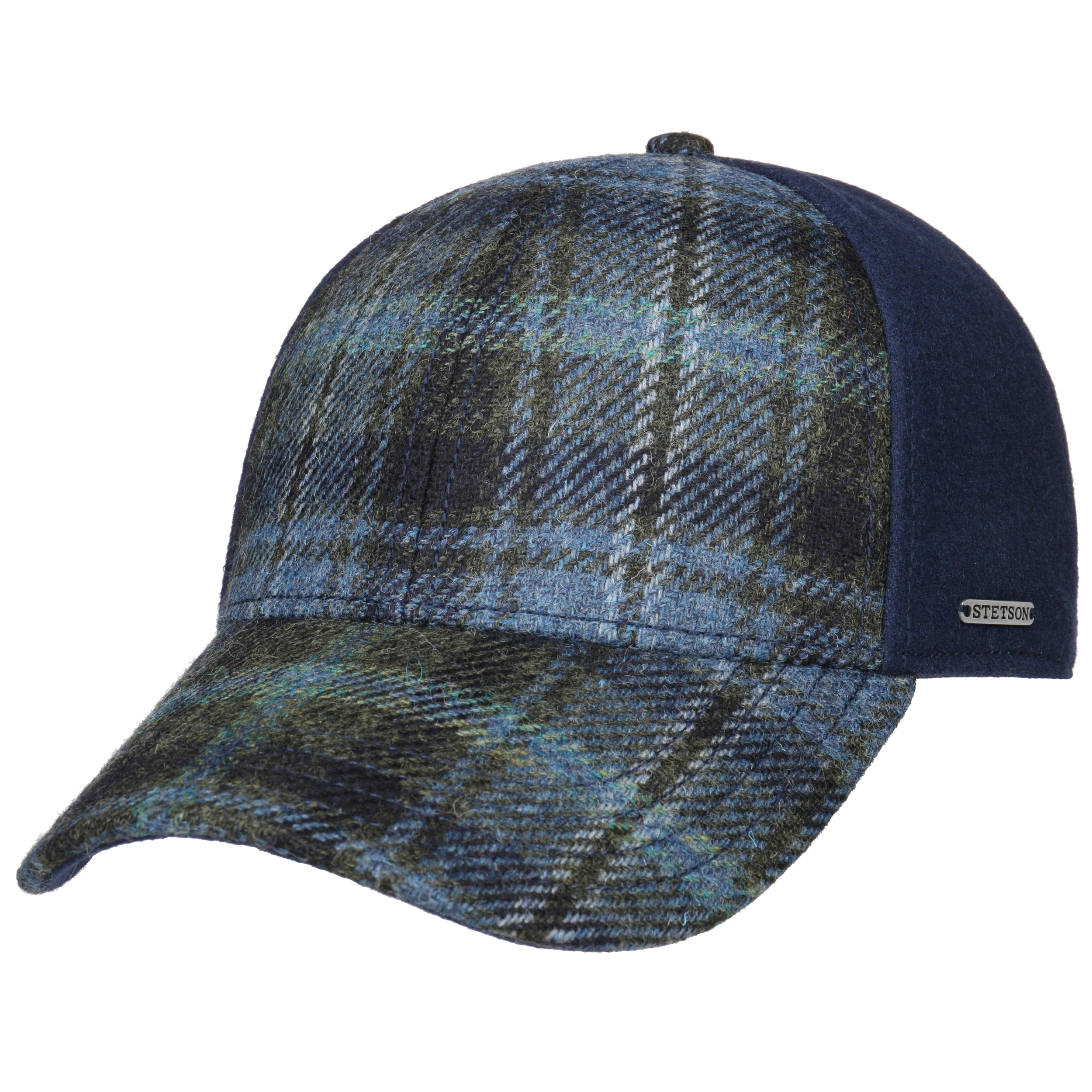 Deckers Wool Check Cap by Stetson - 49,00