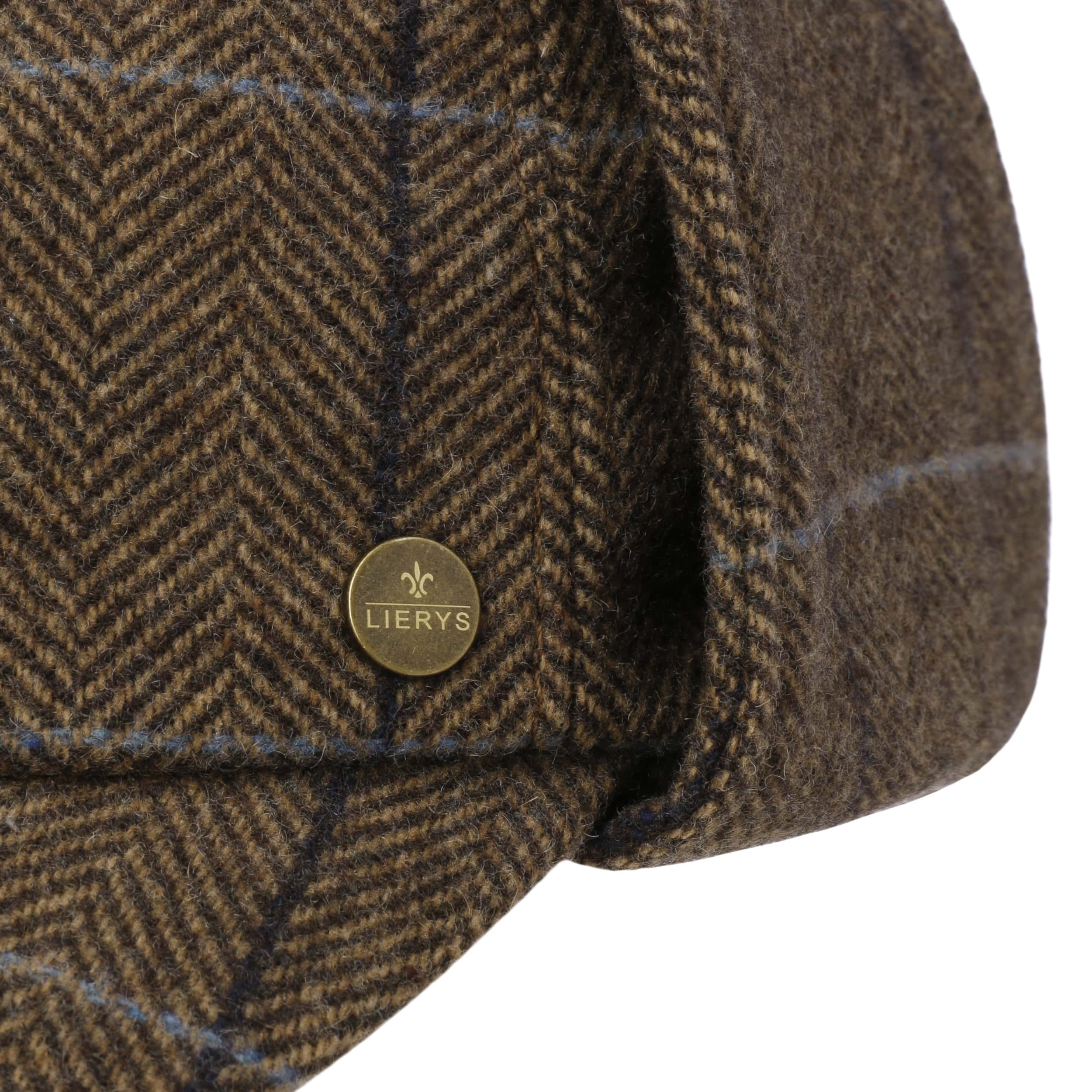 Deerstalker Check Cap by Lierys --> Shop Hats, Beanies & Caps online ...