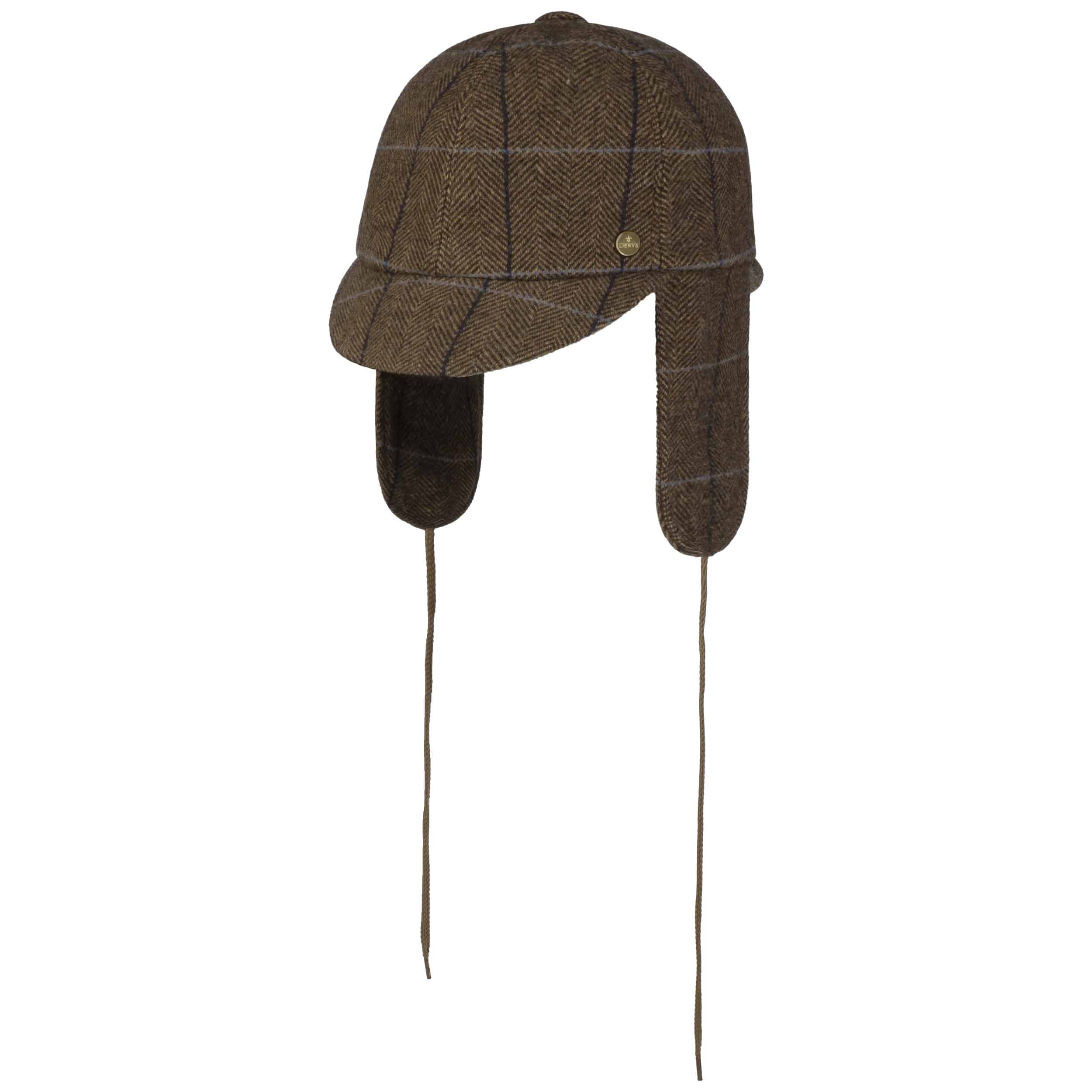 Deerstalker Check Cap by Lierys --> Shop Hats, Beanies & Caps online ...