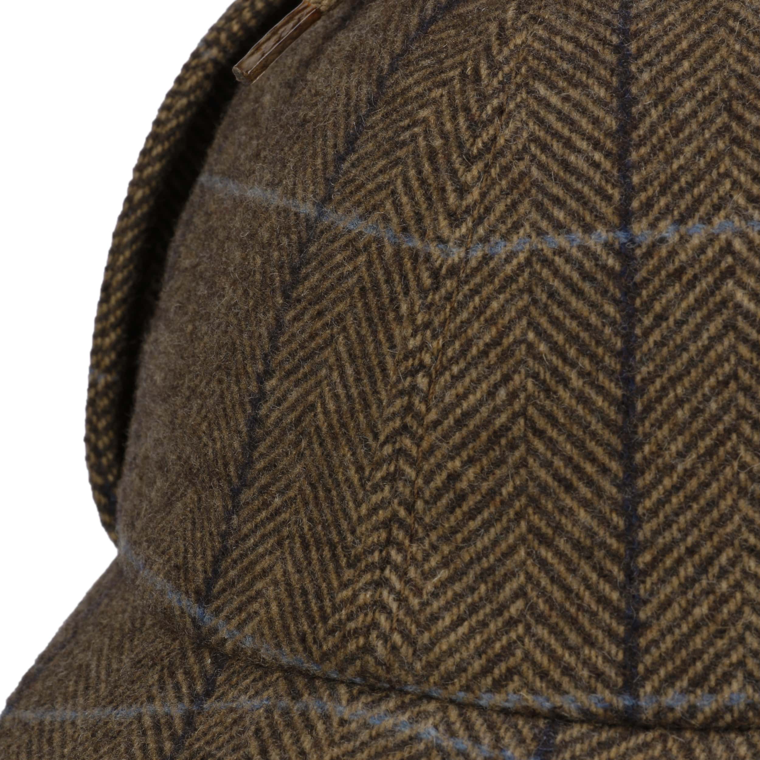 Deerstalker Check Cap by Lierys --> Shop Hats, Beanies & Caps online ...