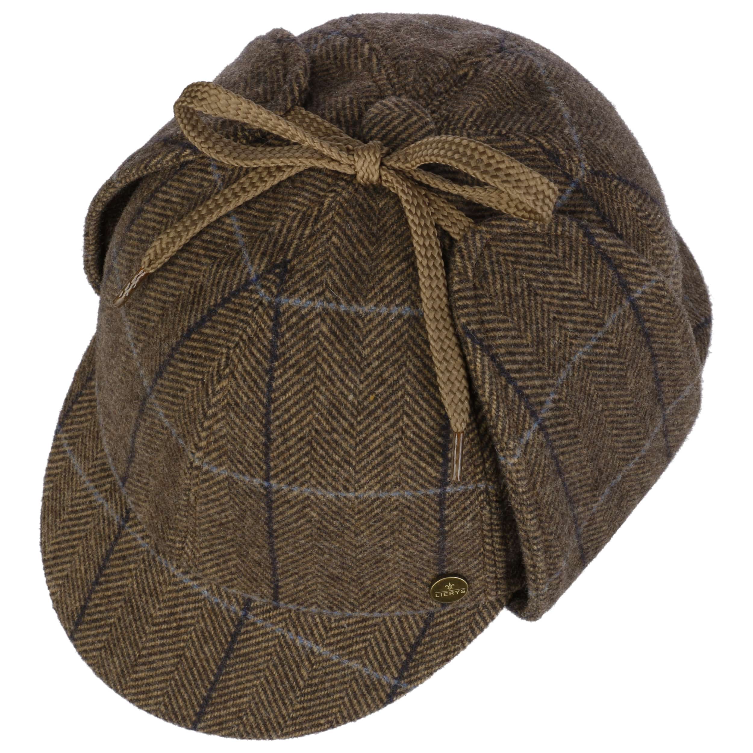 Deerstalker Check Cap by Lierys --> Shop Hats, Beanies & Caps online ...
