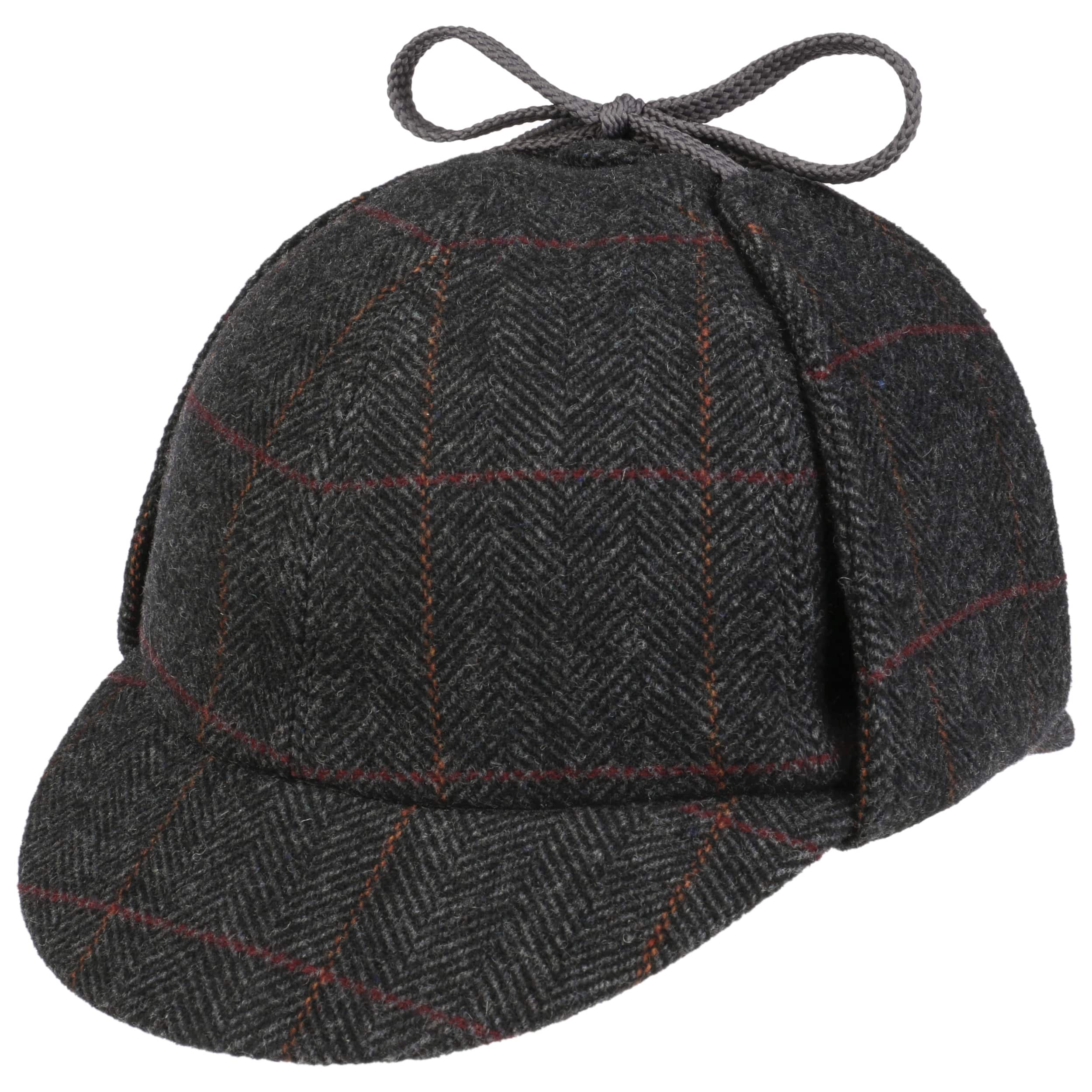 Deerstalker Check Cap by Lierys --> Shop Hats, Beanies & Caps online ...