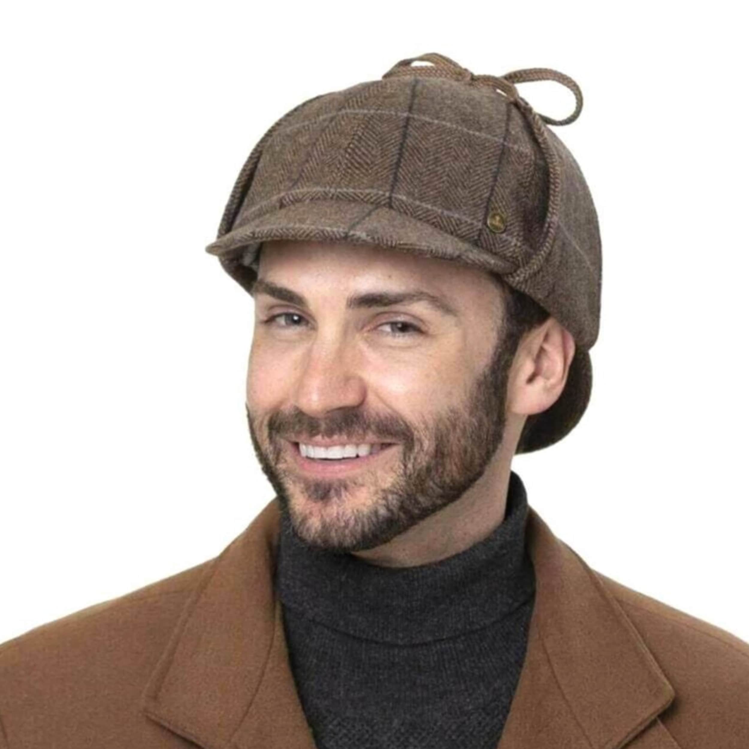 Deerstalker Check Cap by Lierys --> Shop Hats, Beanies & Caps online ...