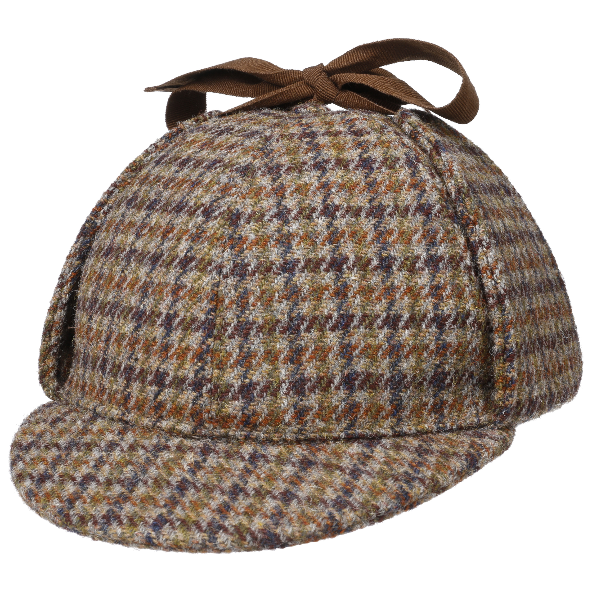Deerstalker Harris Tweed Cap by Lierys --> Shop Hats, Beanies & Caps ...