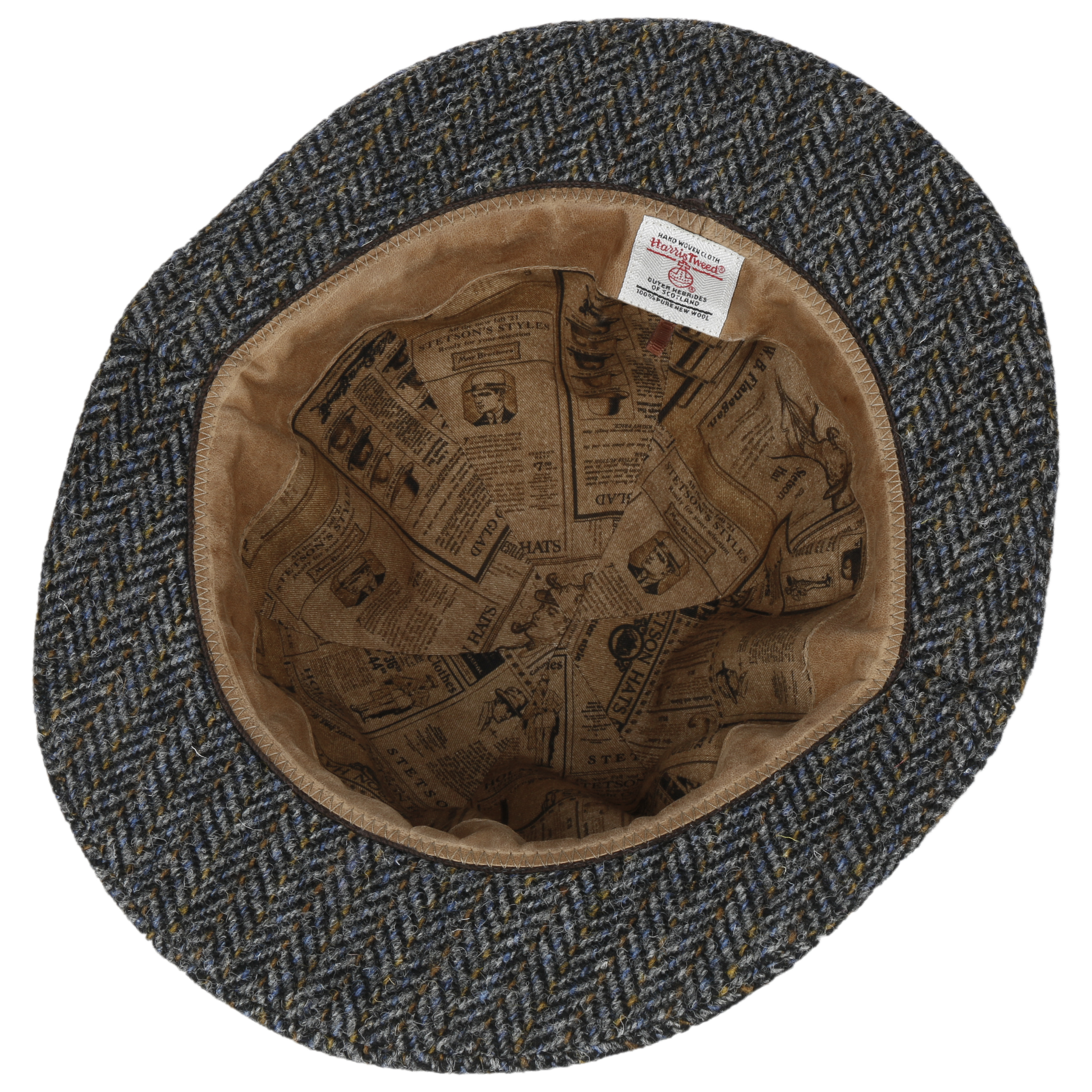 Deerstalker Harris Tweed Wool Hat by Stetson - 124,95