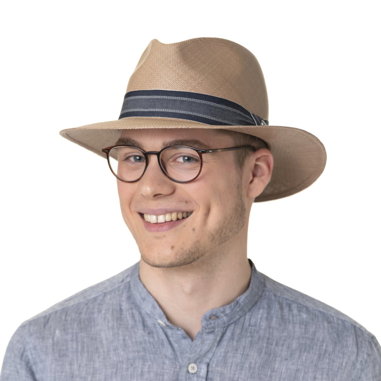 Deji Maroon Traveller Panama Hat by Lierys - 155,95