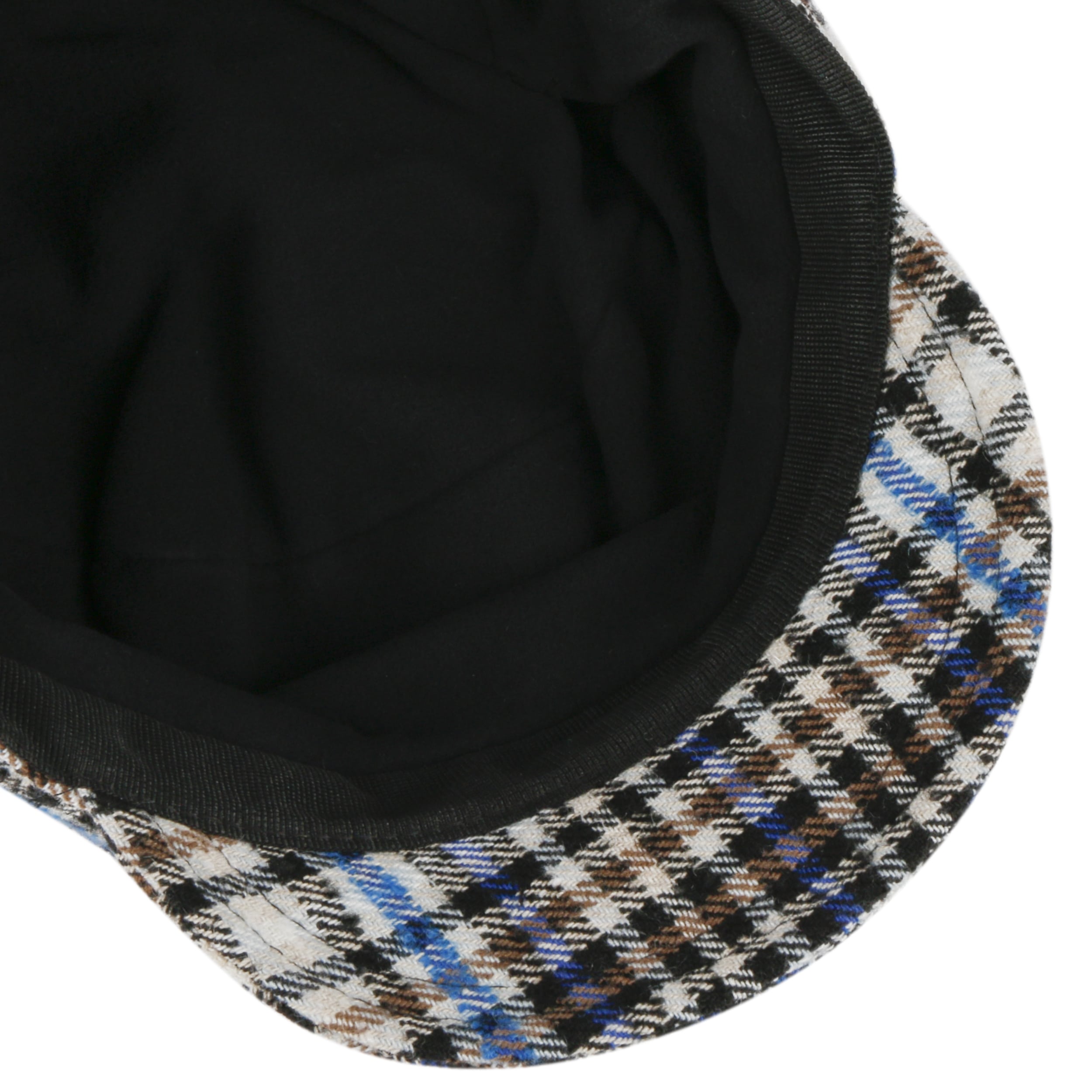 Dellicona Check Newsboy Cap by Lierys - 53,95