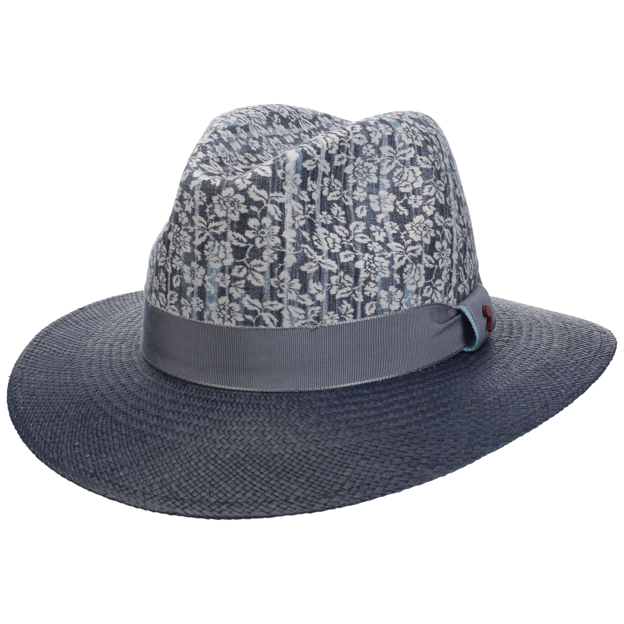 Denim Crown Panama Hat by Alfonso D’Este - 175,95