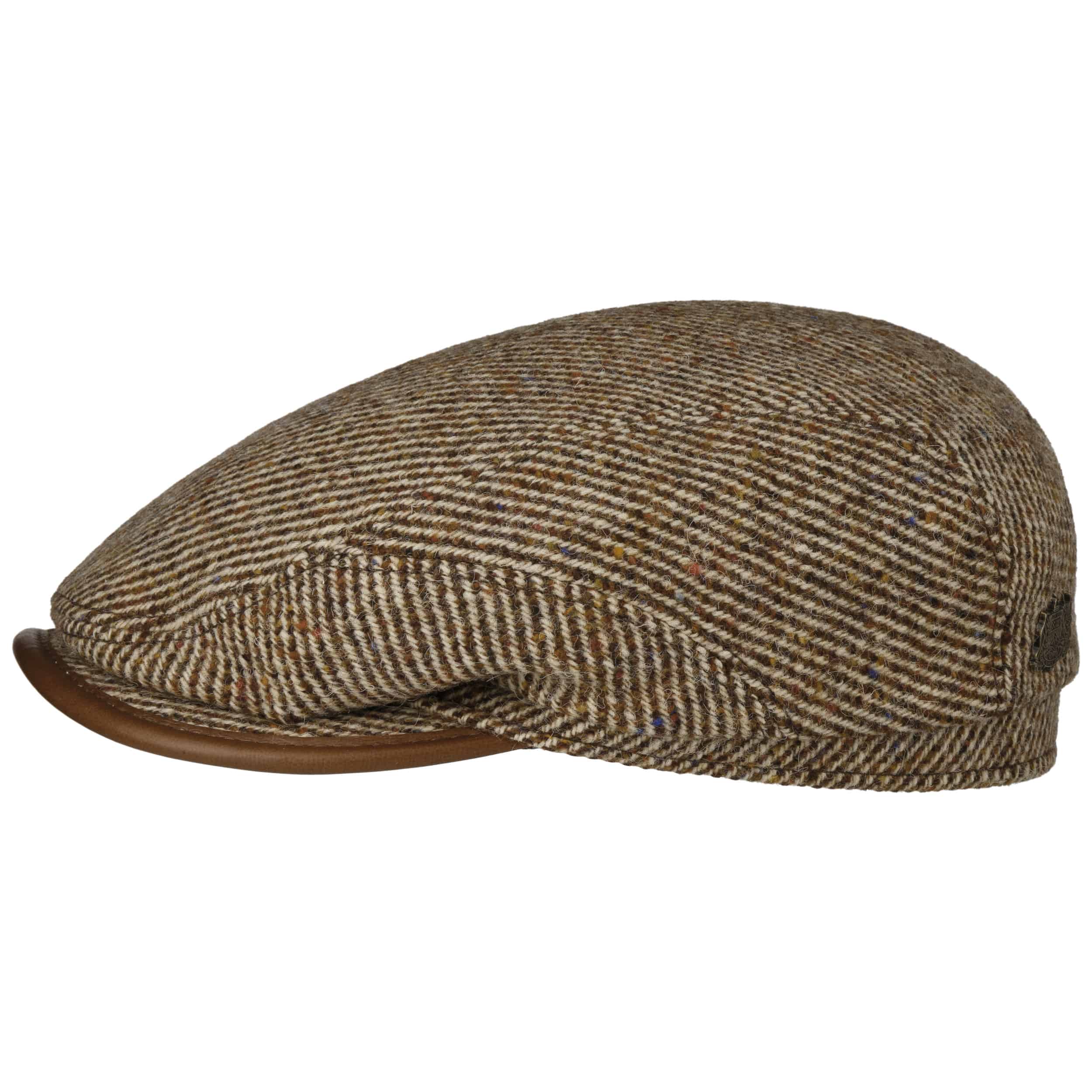 Dennaco Wool Driver Flat Cap by Stetson - 179,00