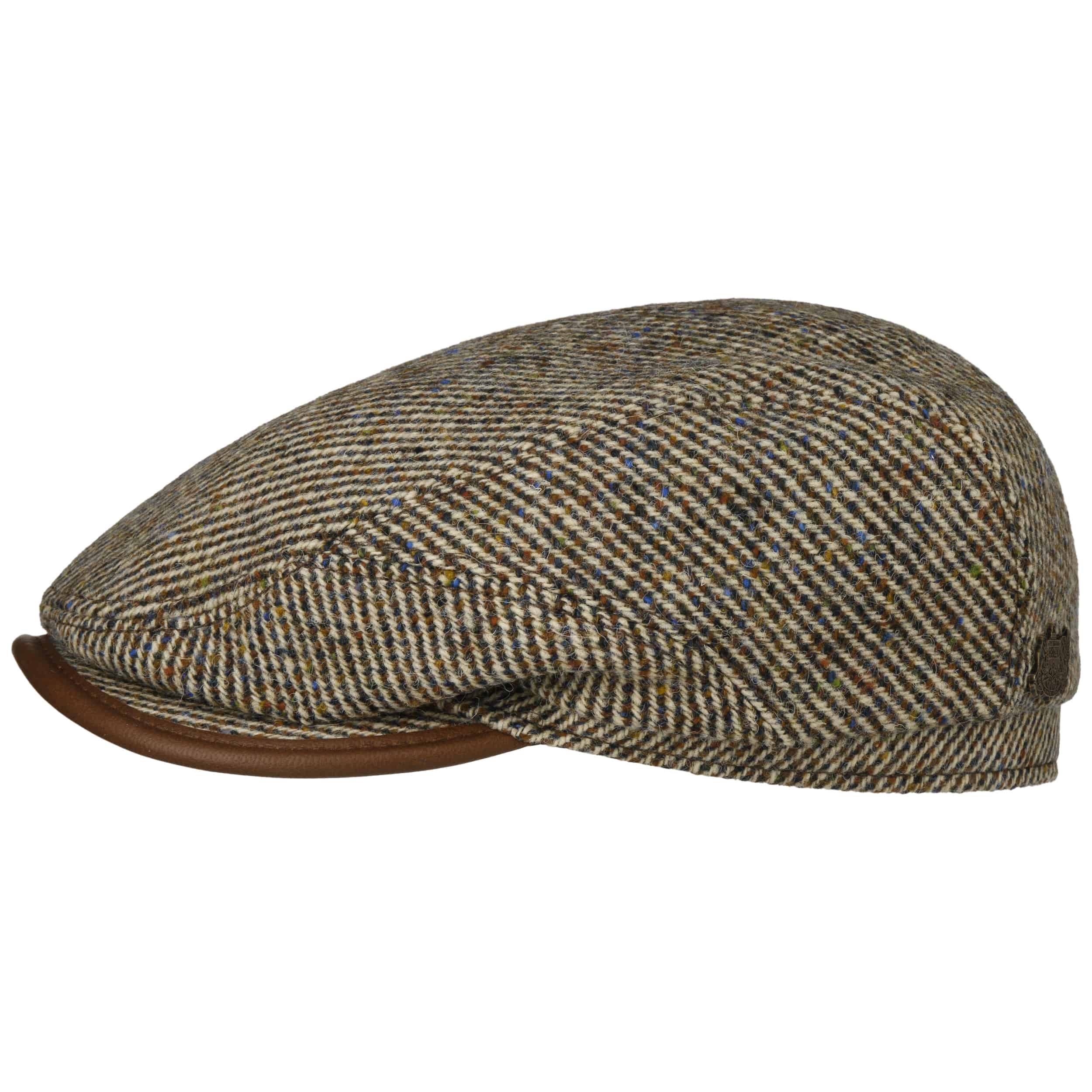 Dennaco Wool Driver Flat Cap by Stetson - 179,00