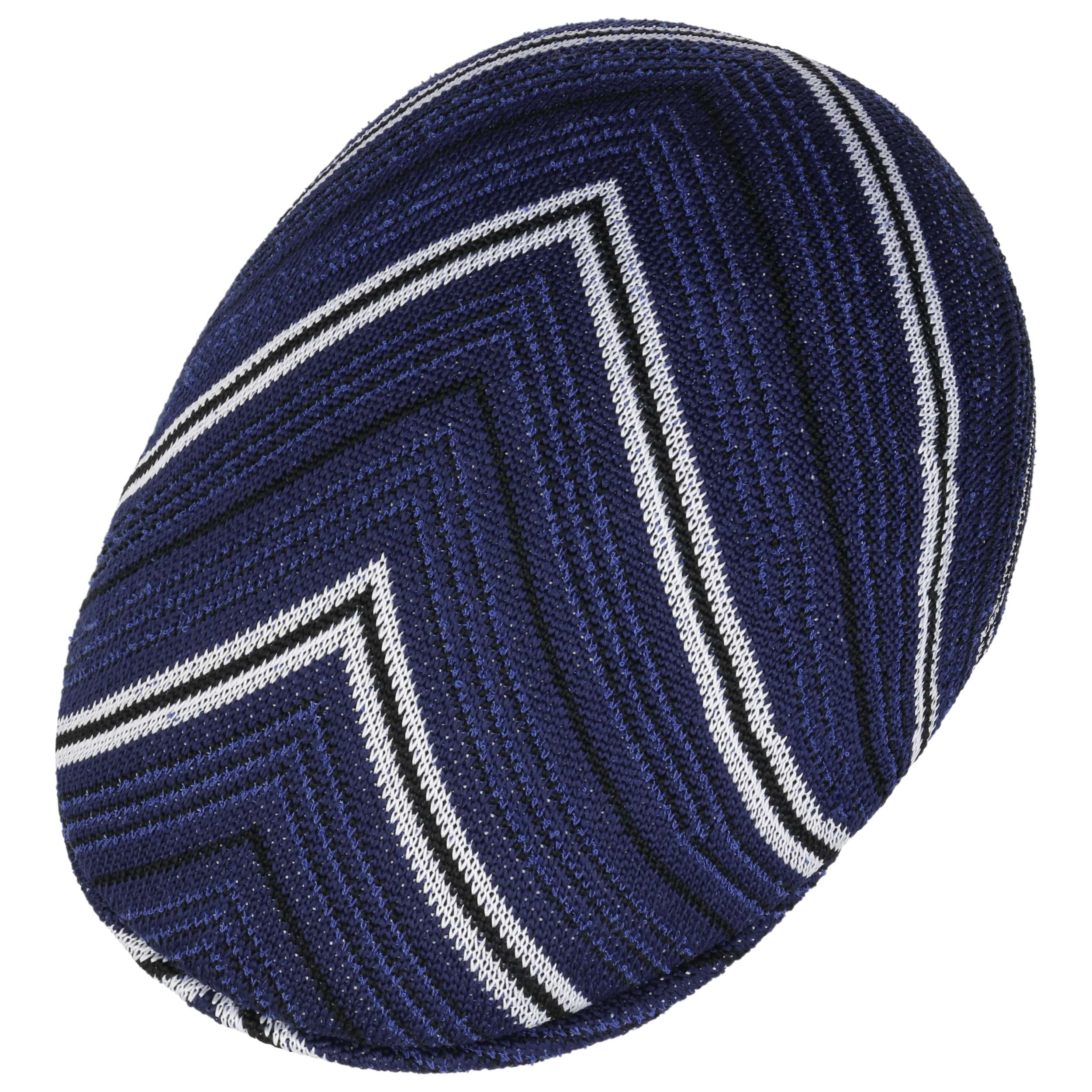 Diagonal Stripes Flat Cap by Kangol - 77,95