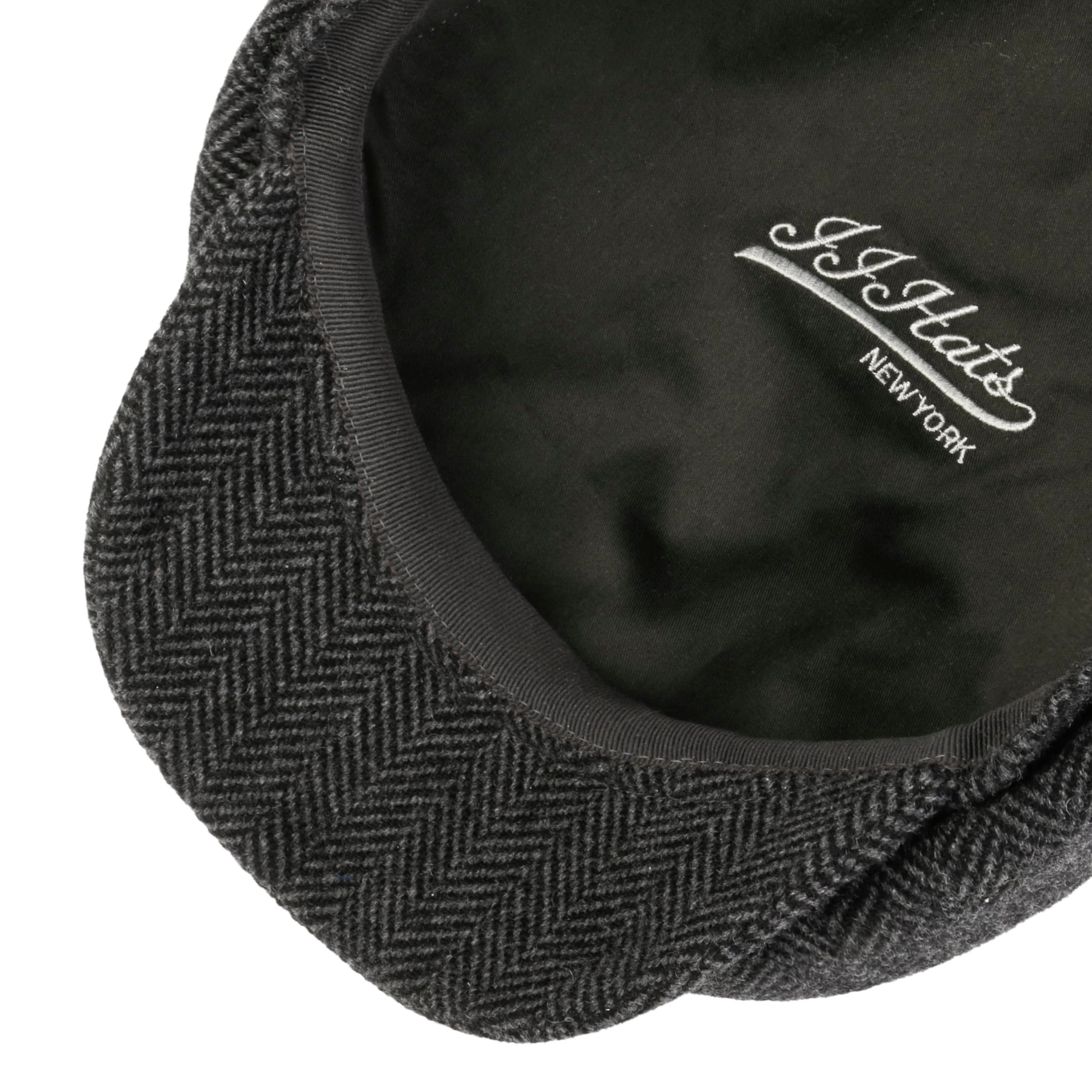 Dimario Virgin Wool Flat Cap by JJ Hats - 123,95