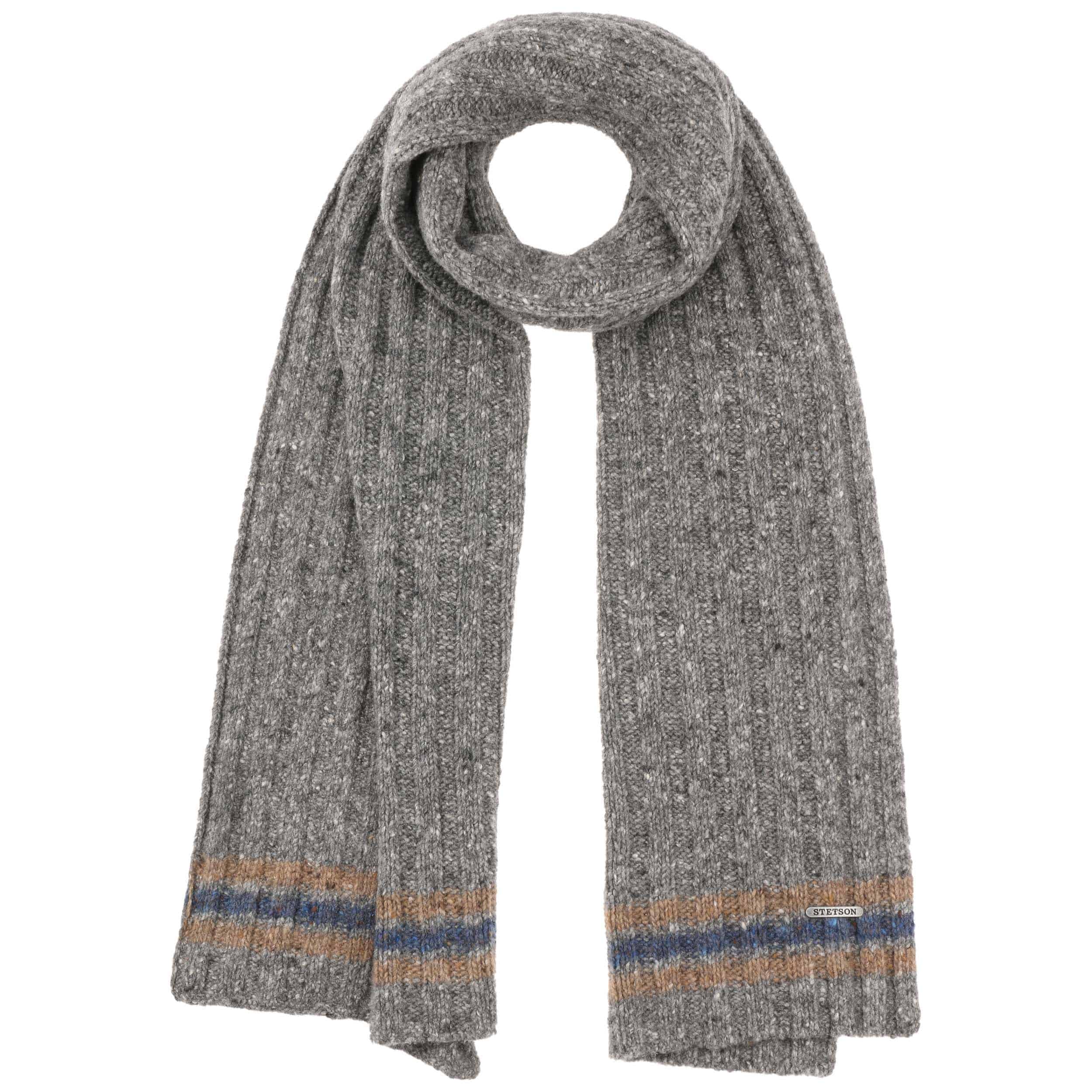 Donegal Wool Knit Scarf by Stetson - 69,00