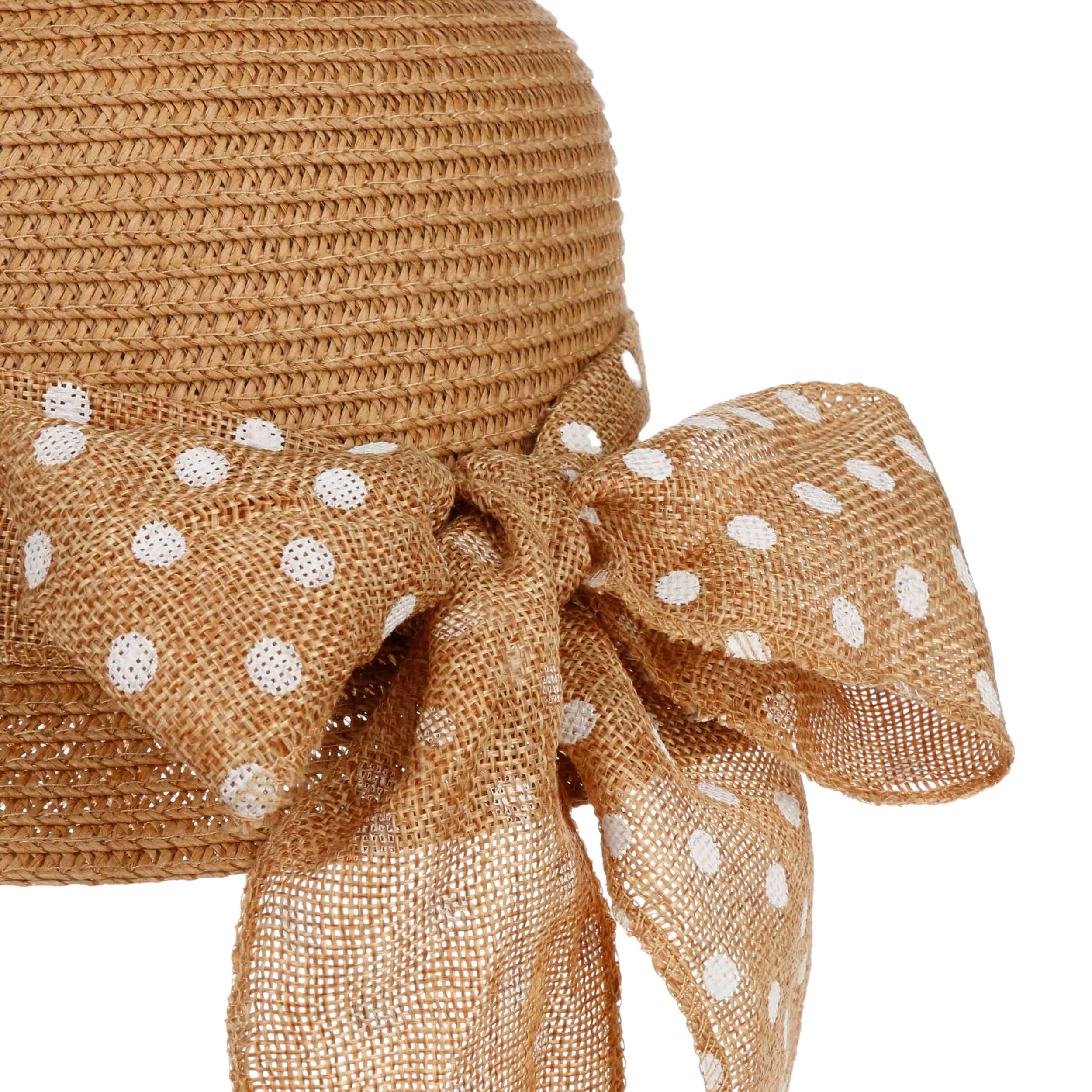 Dotted Band Bonnet with Loop - 21,95