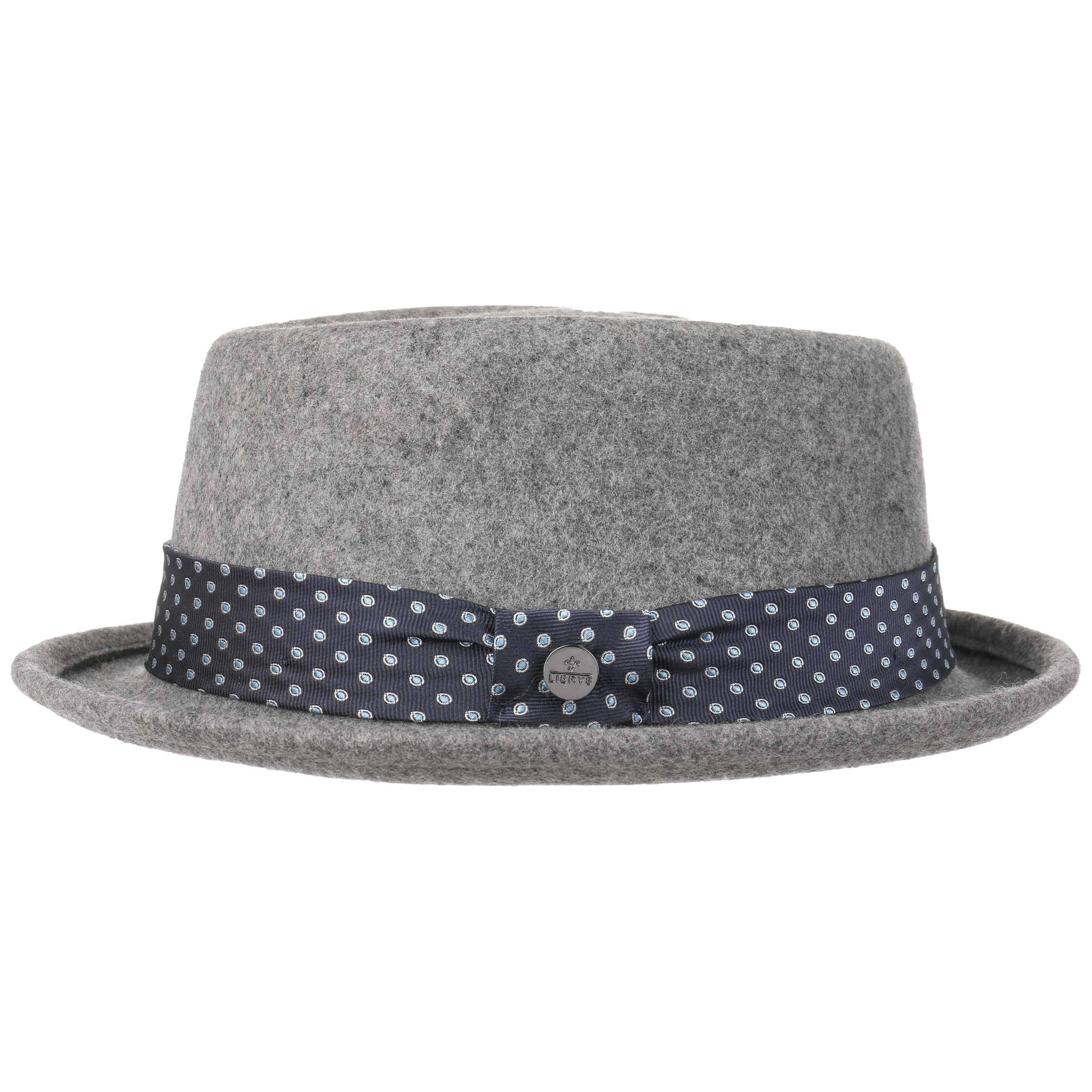 Dotted Ribbon Porkpie Hat by Lierys - 72,95
