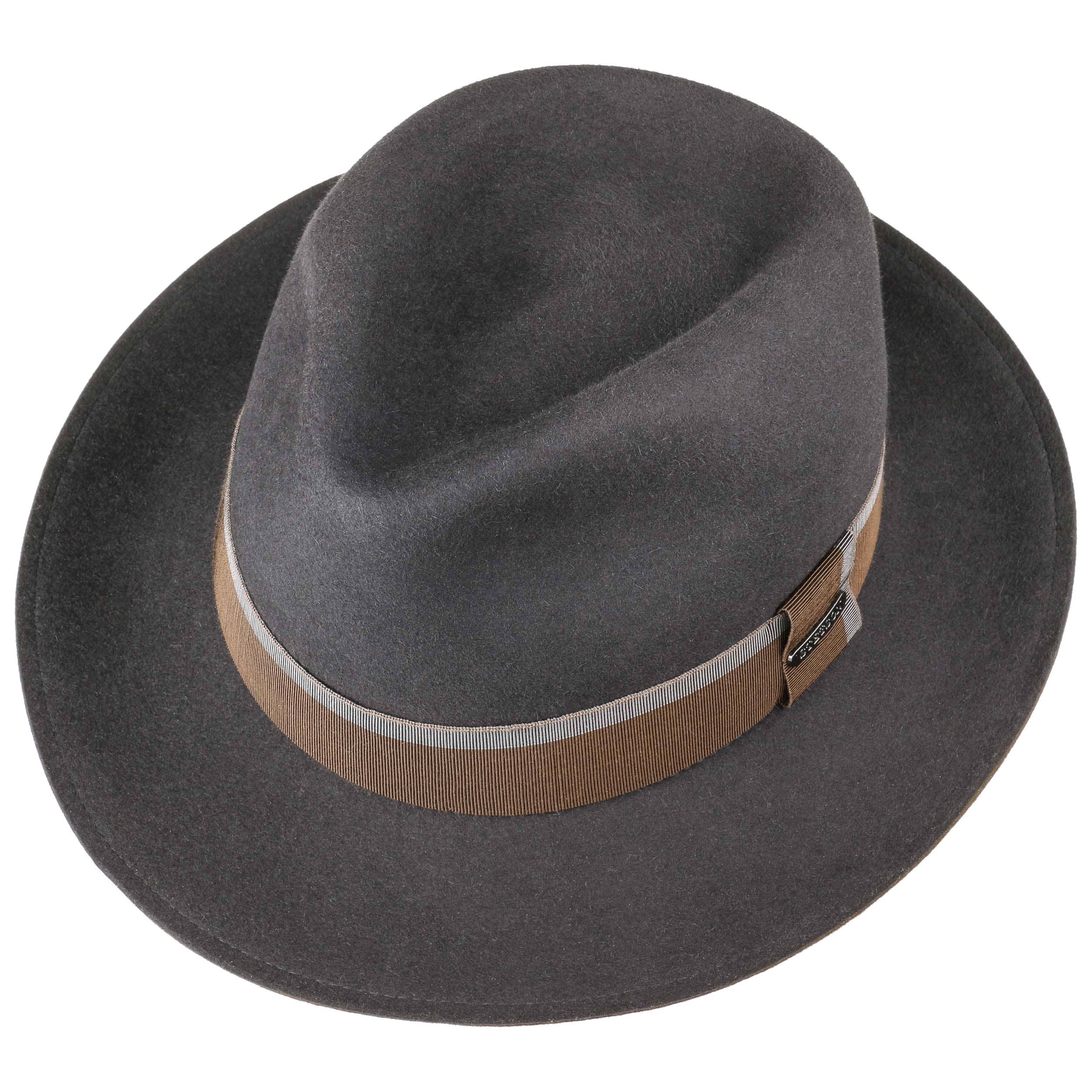 Double Fedora Fur Felt Hat by Stetson - 249,00