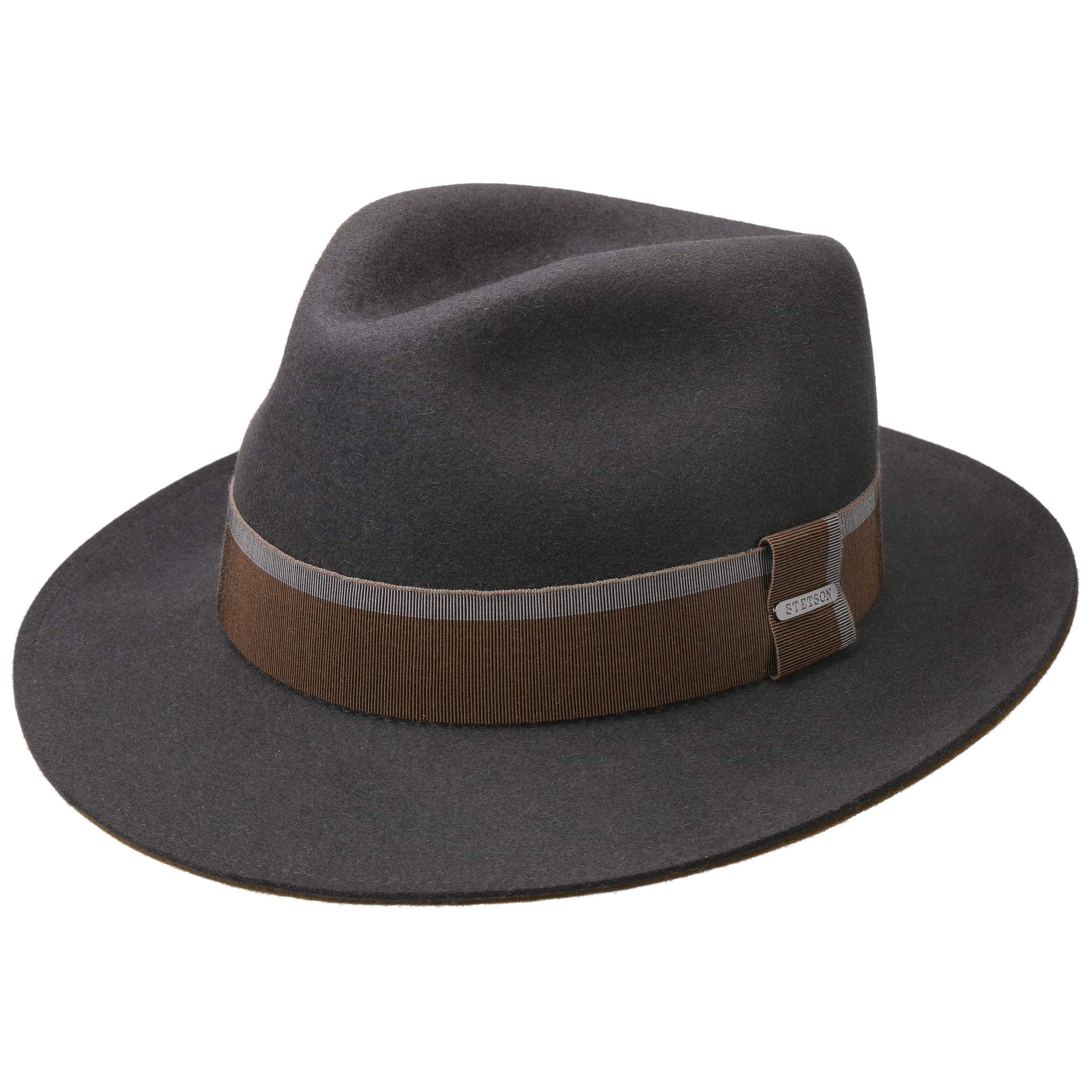 Double Fedora Fur Felt Hat by Stetson - 249,00