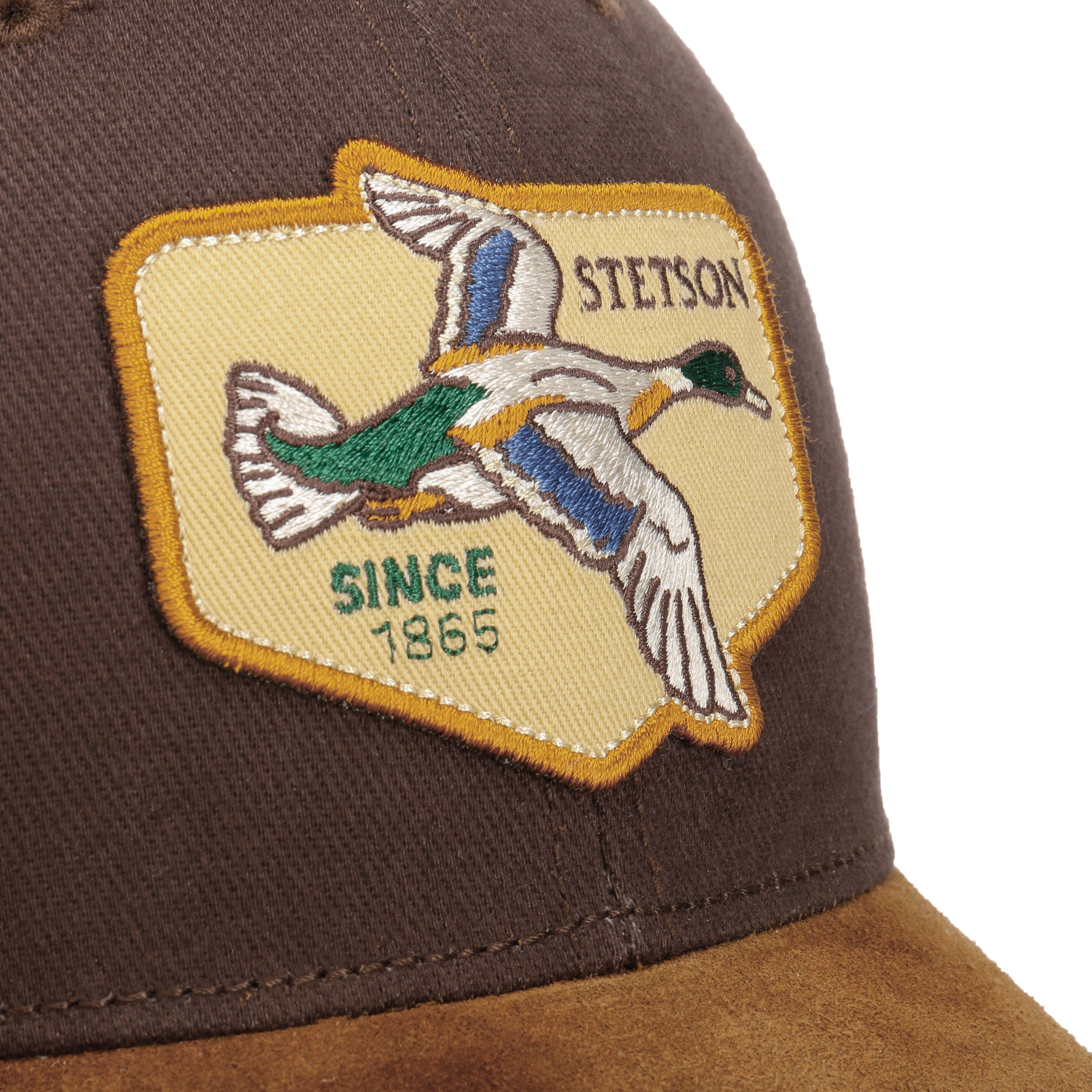 Duck Cap with Leather Visor by Stetson - 49,00