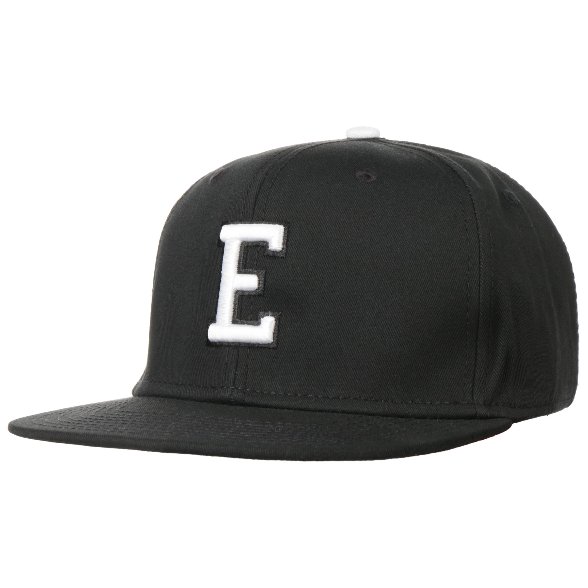 E Letter Snapback Cap - 21,95