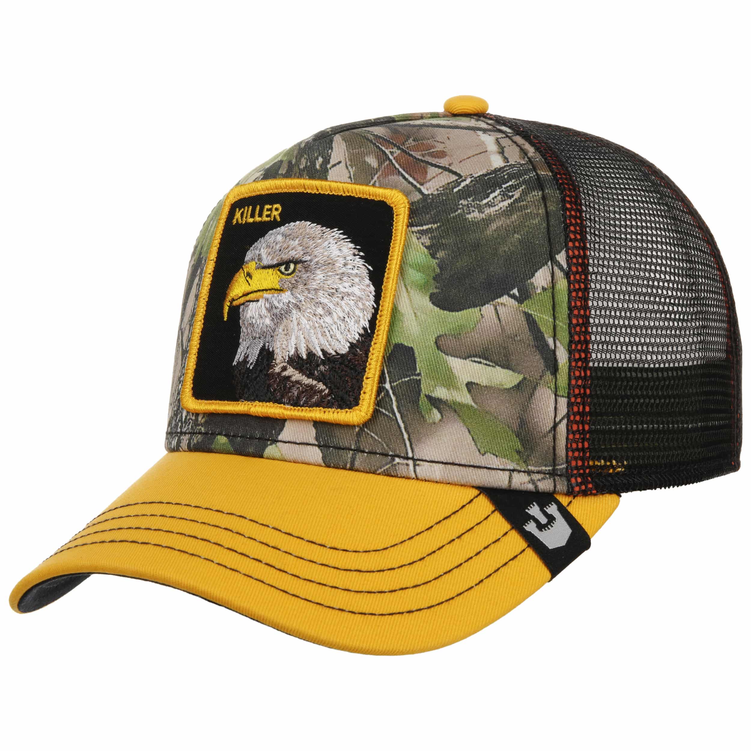 Eagle Eyed Trucker Cap by Goorin Bros --> Shop Hats, Beanies & Caps online Hatshopping