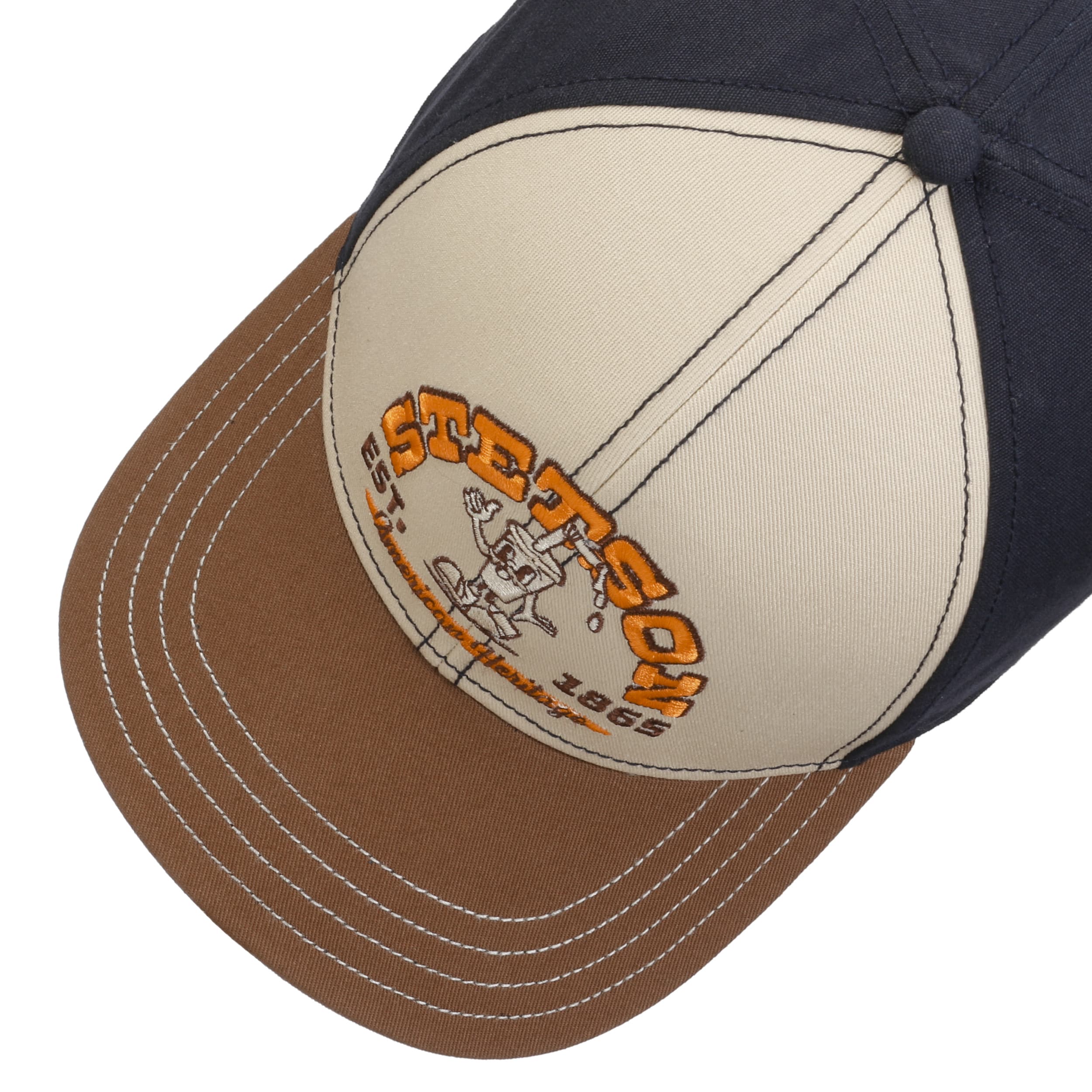 Est. 1865 Snapback Cap by Stetson - 49,00