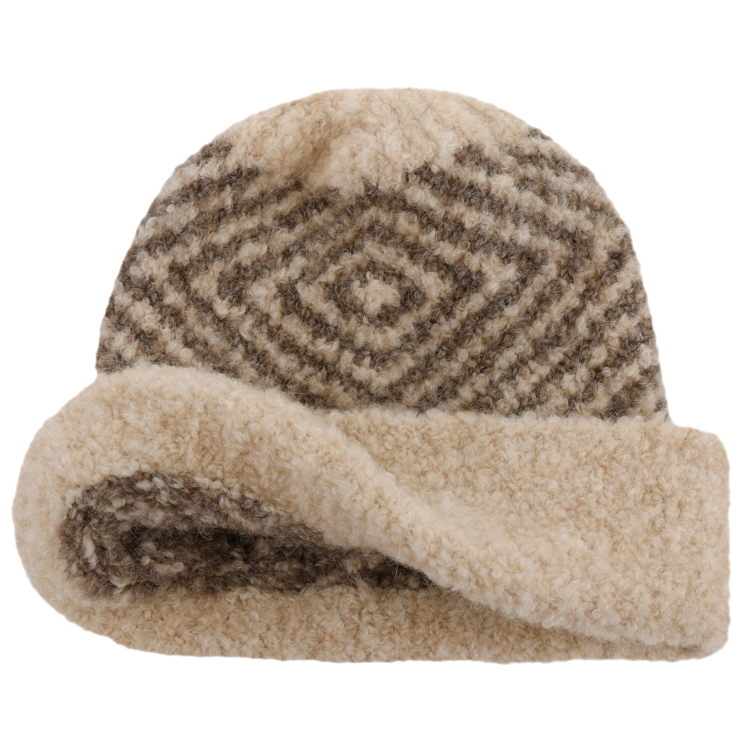 Faux Fur Beanie With Cuff by bedacht - 62,95