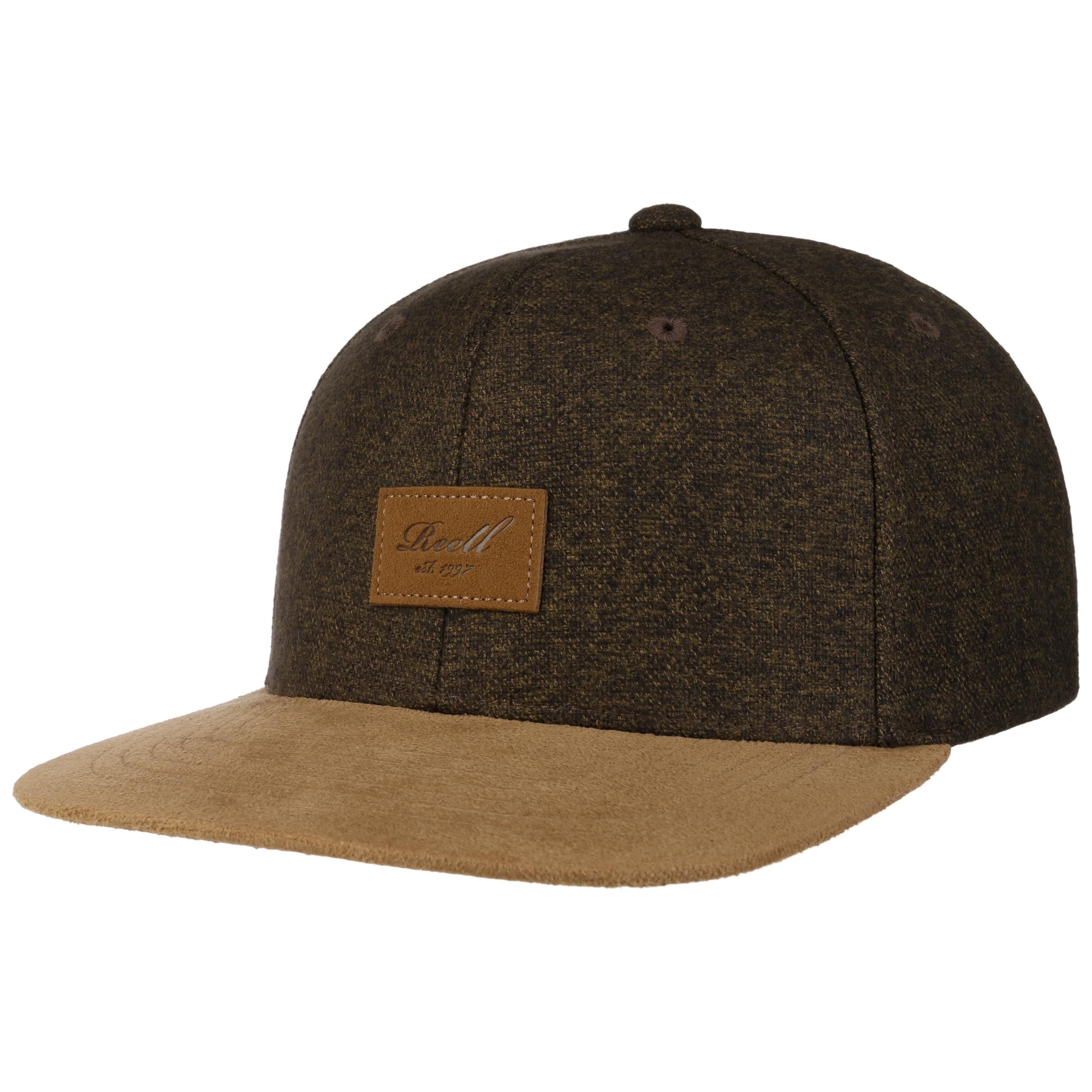Faux Suede Brim Snapback Cap by Reell --> Shop Hats, Beanies & Caps ...