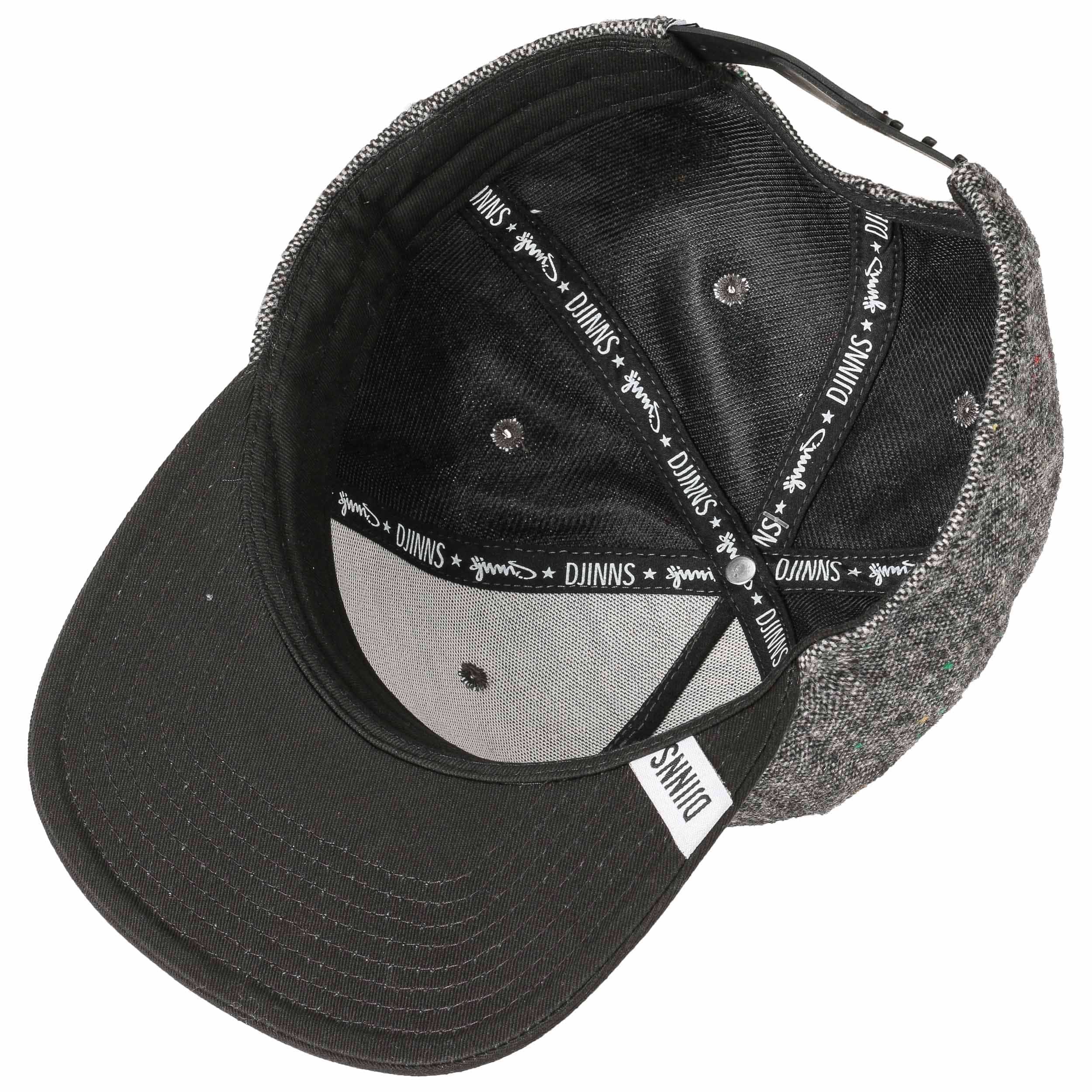 Felt Rubber 5P Snapback Cap by Djinns - 32,95