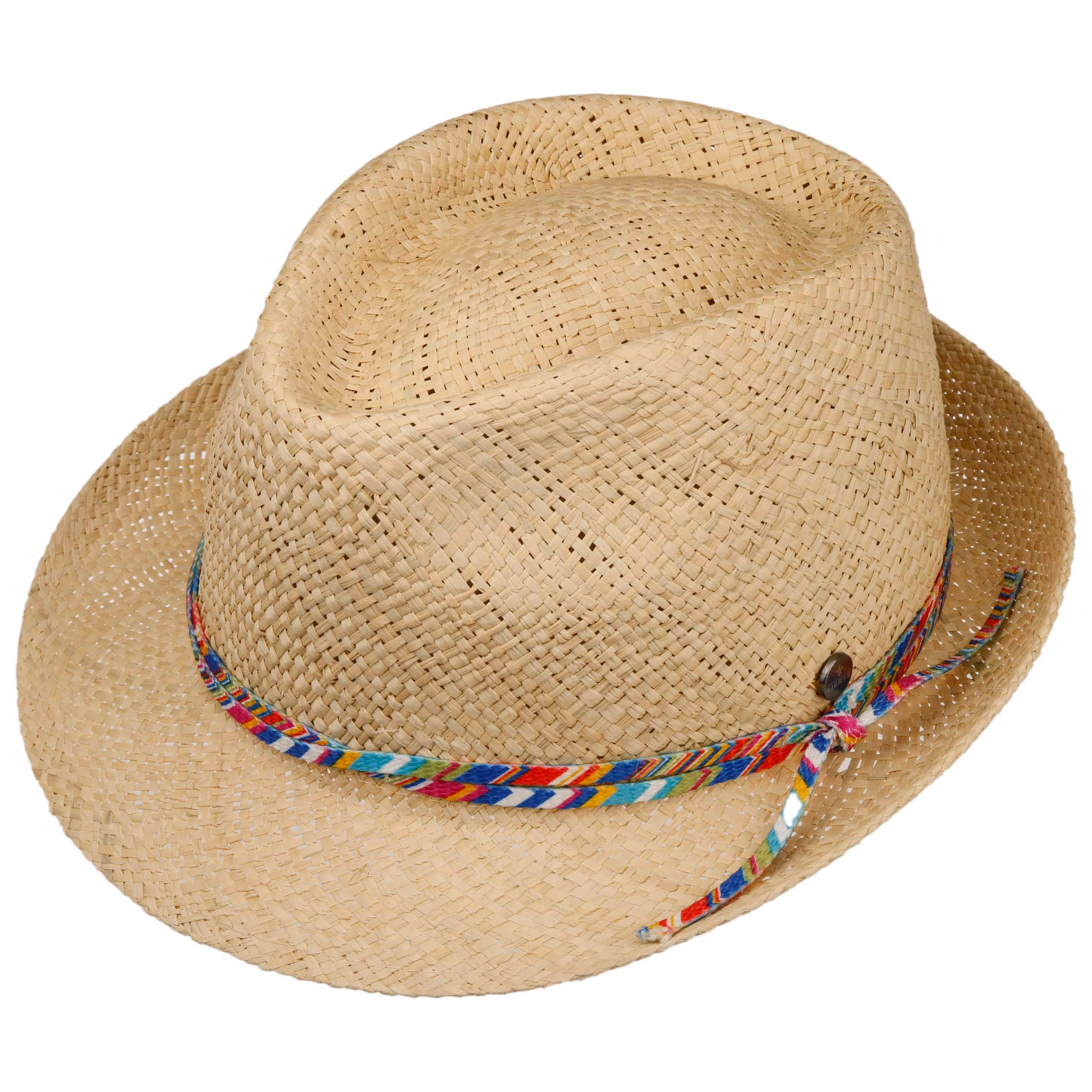 Fine Colour Band Trilby Straw Hat by Lierys --> Shop Hats, Beanies ...