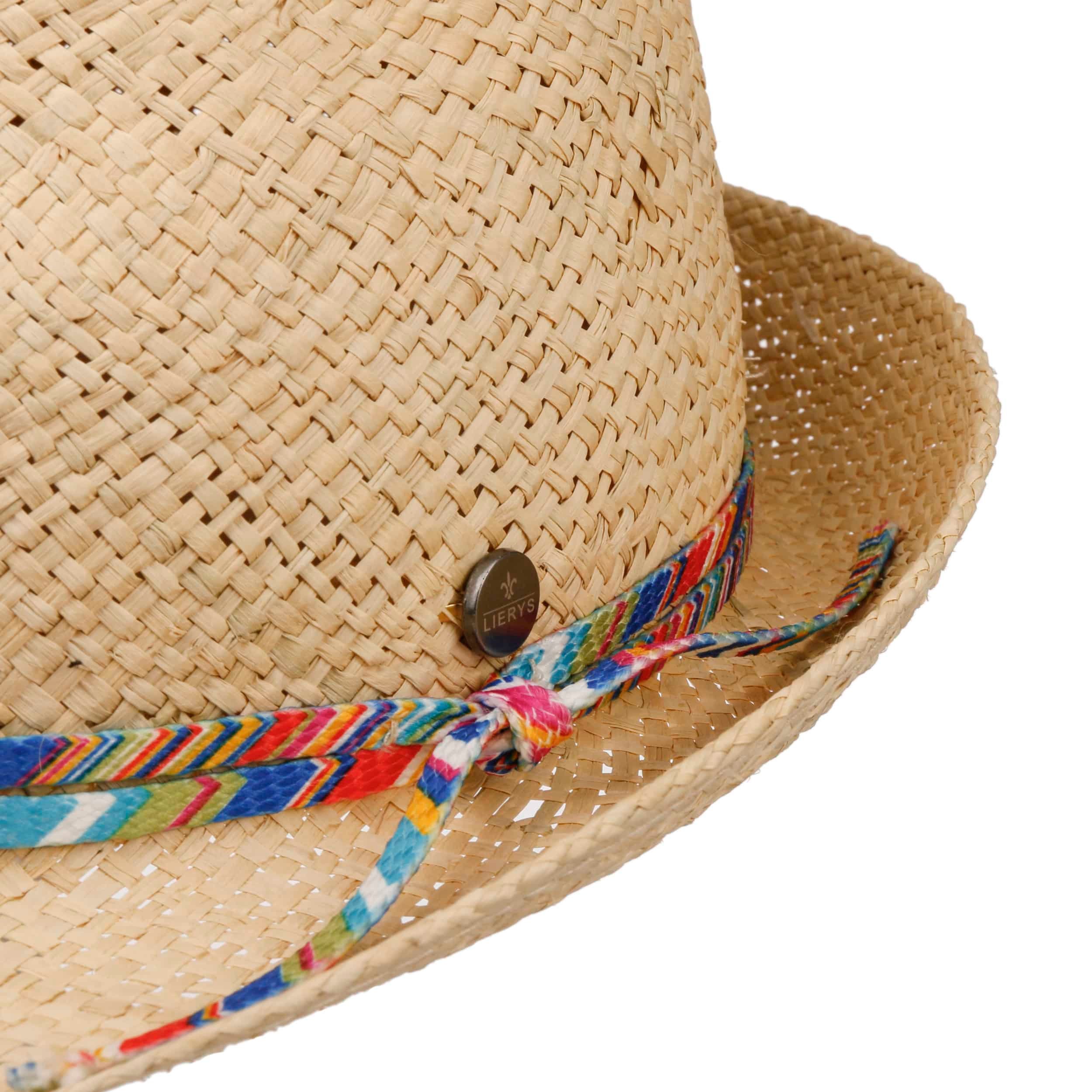 Fine Colour Band Trilby Straw Hat by Lierys --> Shop Hats, Beanies ...