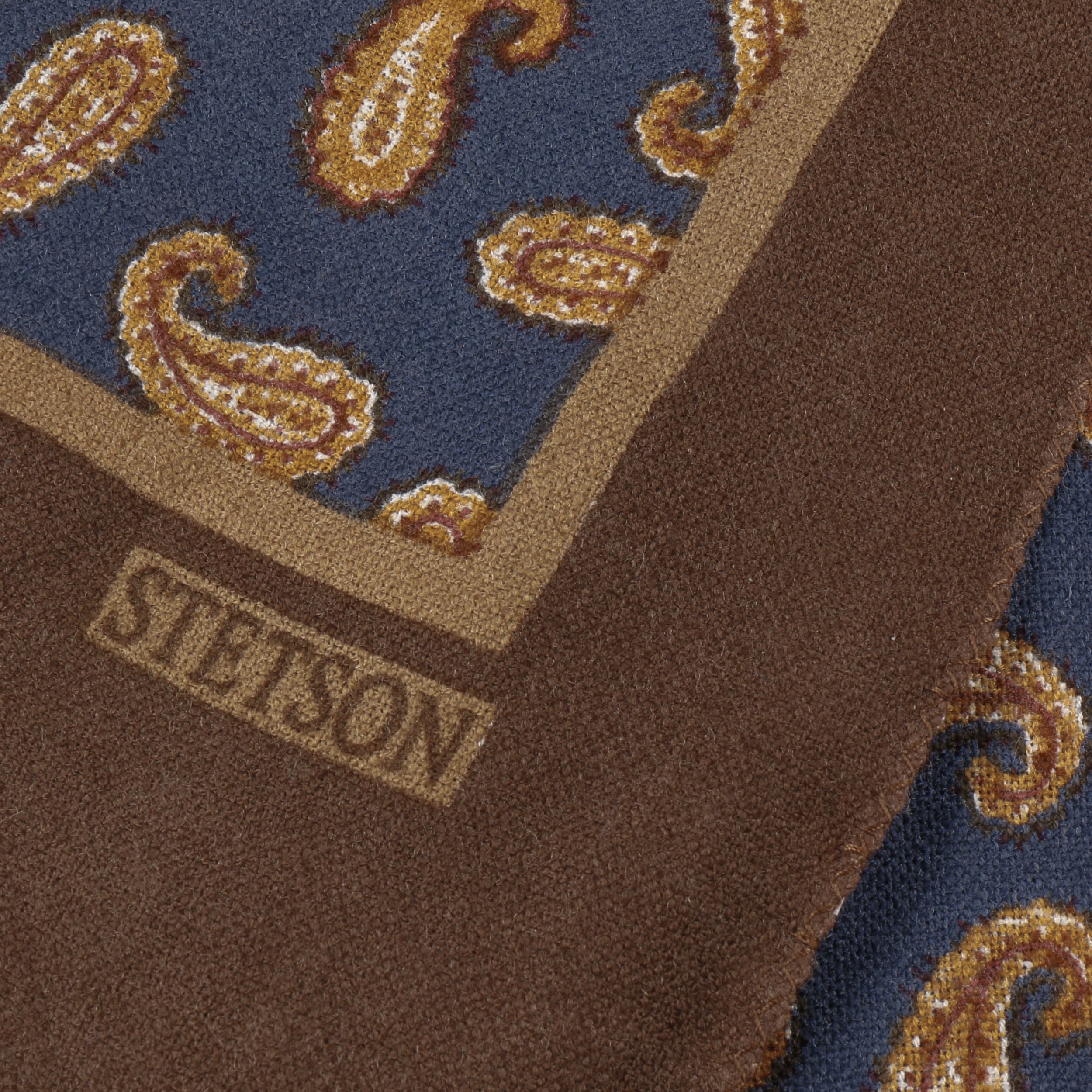 Fine Paisley Wool Scarf by Stetson - 69,00