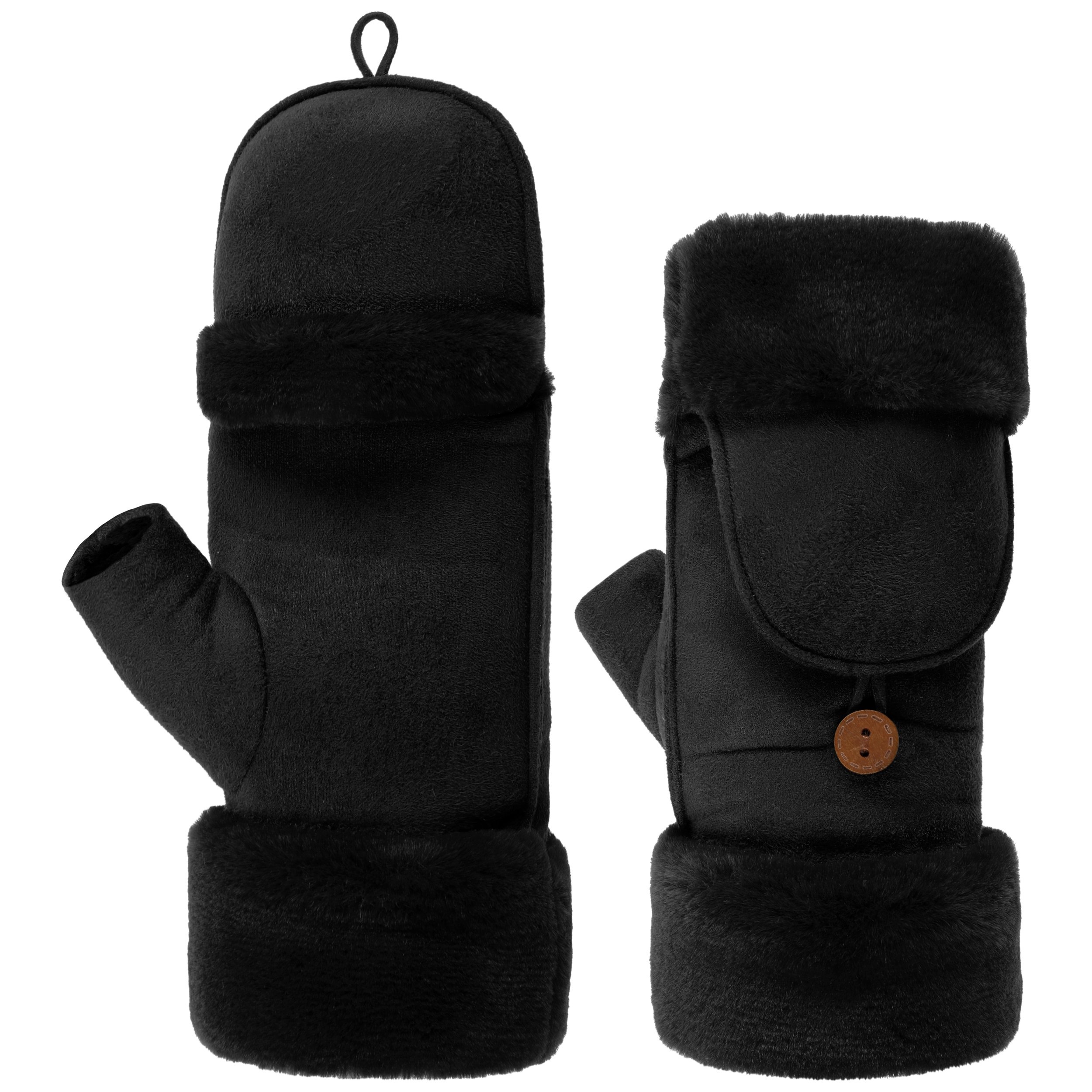 Fingerless Gloves with Hood by Lipodo - 26,95