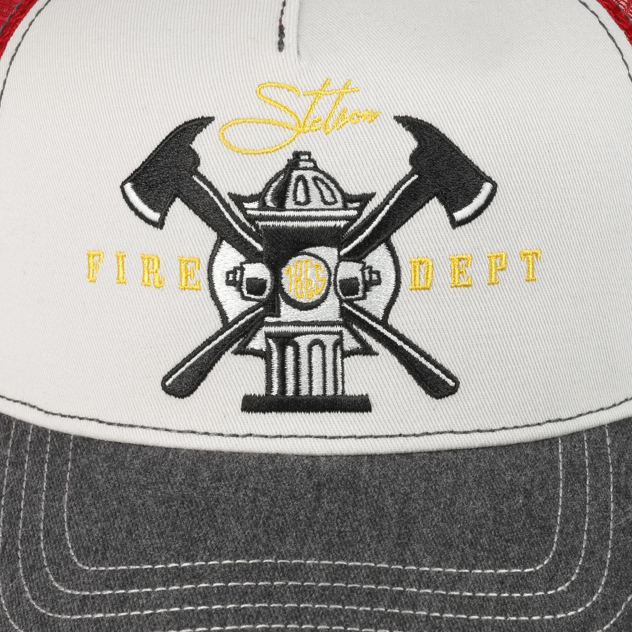 Fire Dept. Trucker Cap by Stetson - 39,00