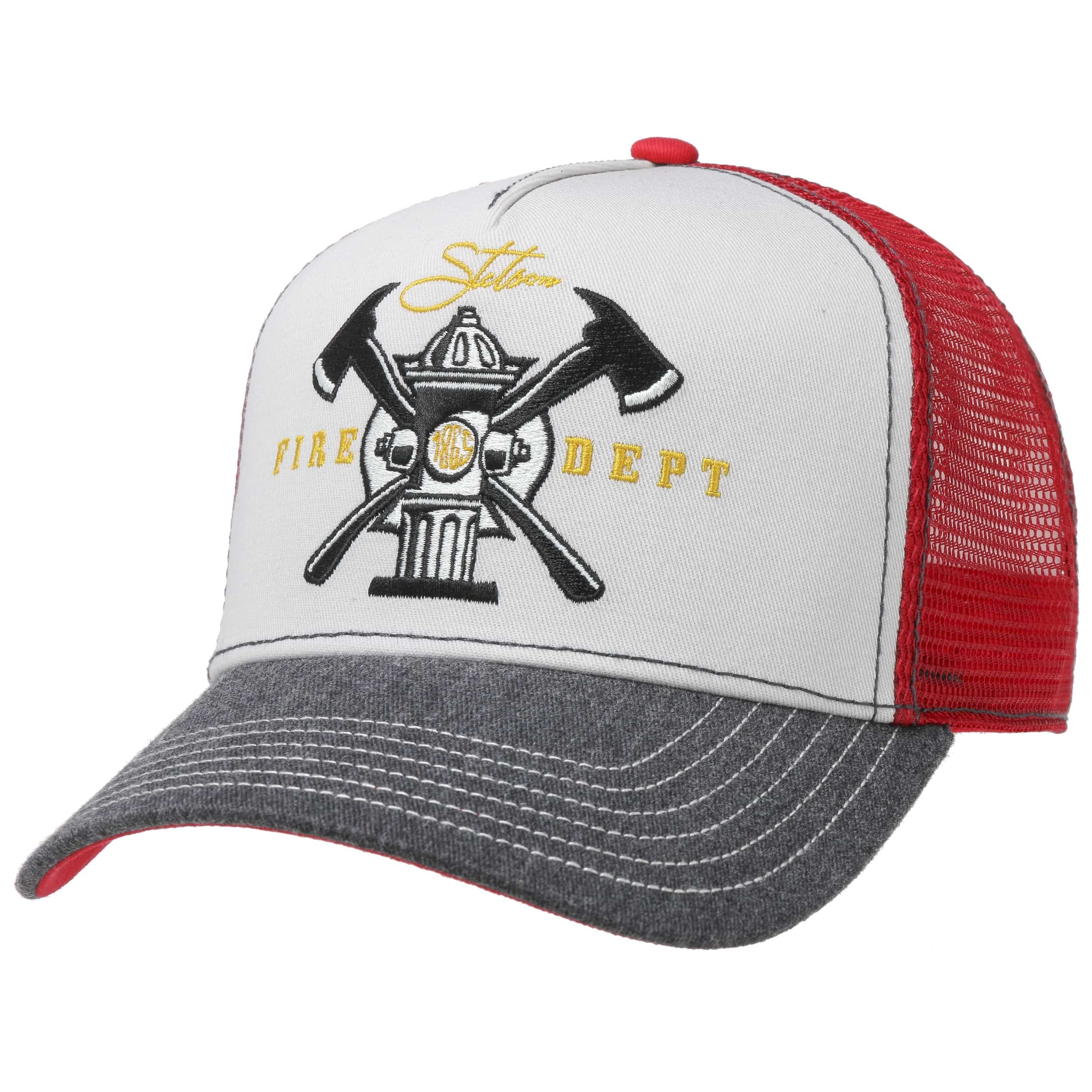 Fire Dept. Trucker Cap by Stetson - 39,00